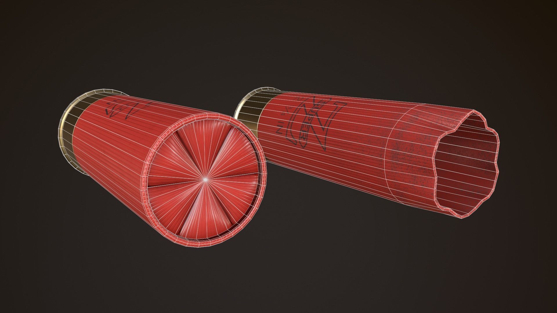 3D model 12ga Shotgun Shell VR / AR / low-poly | CGTrader