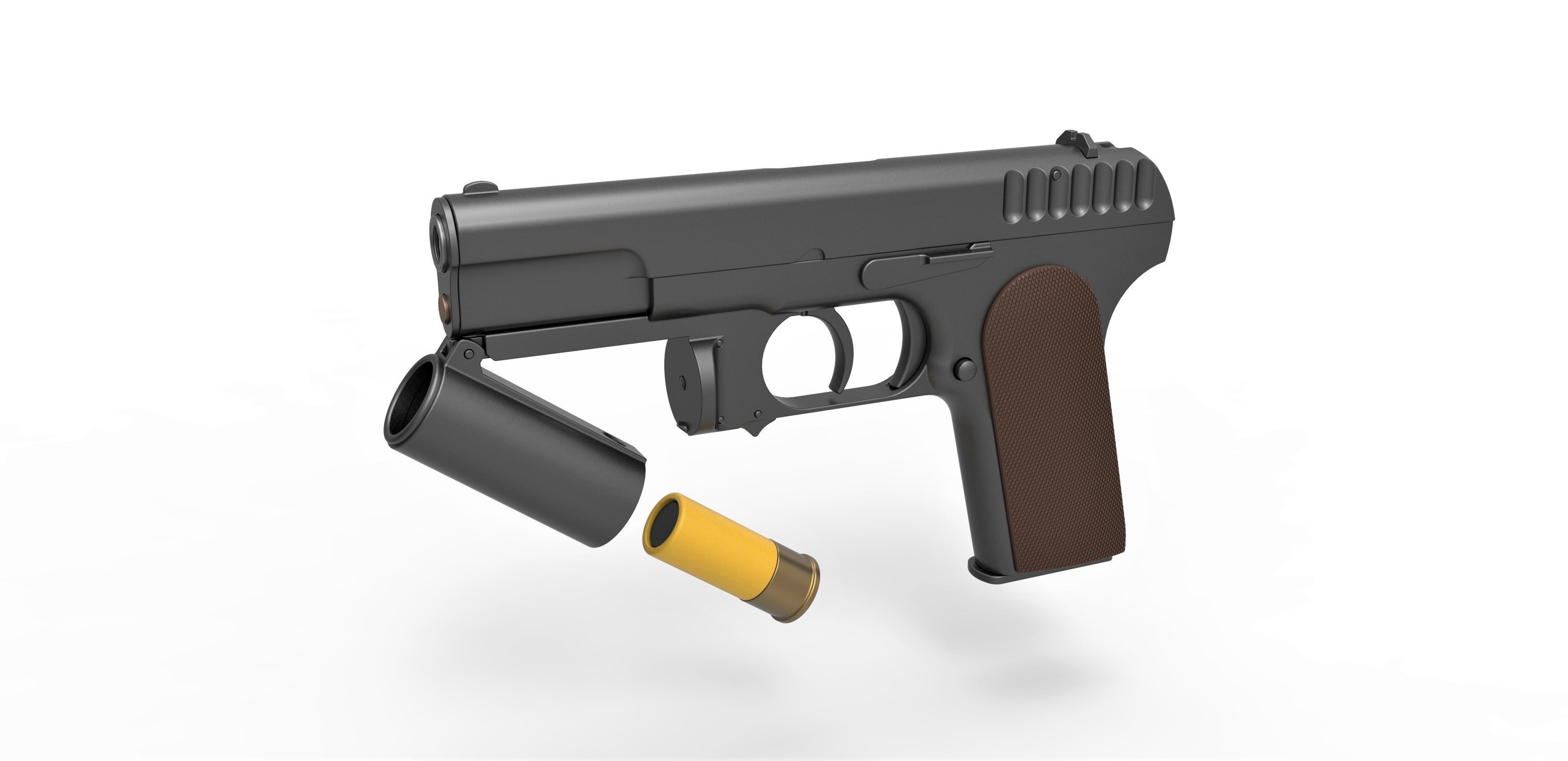Standard issue pistol of Kingsman agents 3D model | CGTrader