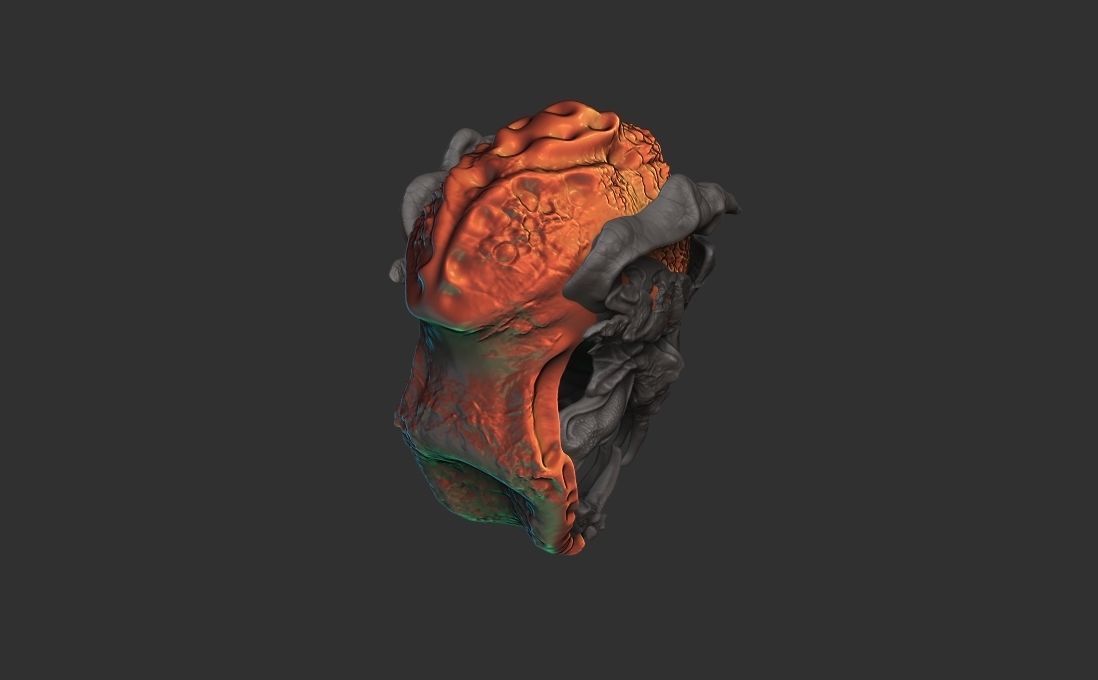 monster head diablo 3D model | CGTrader