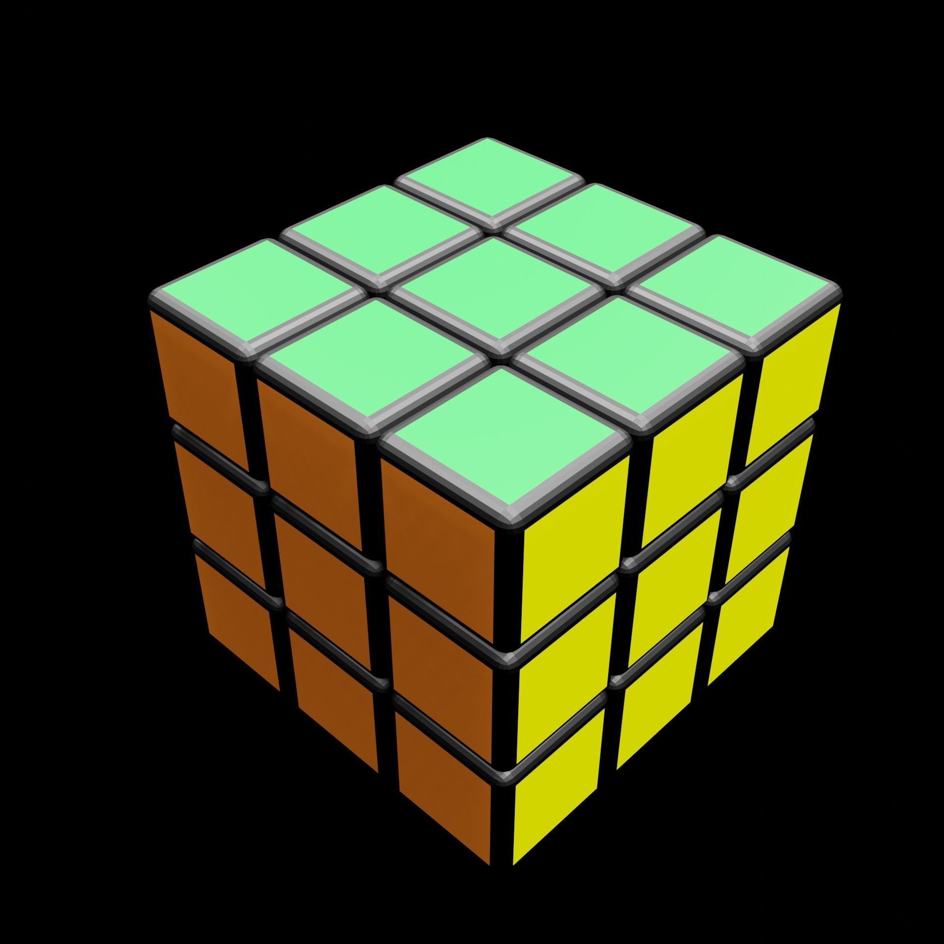 Rubiks Cube free VR / AR / low-poly 3D model | CGTrader