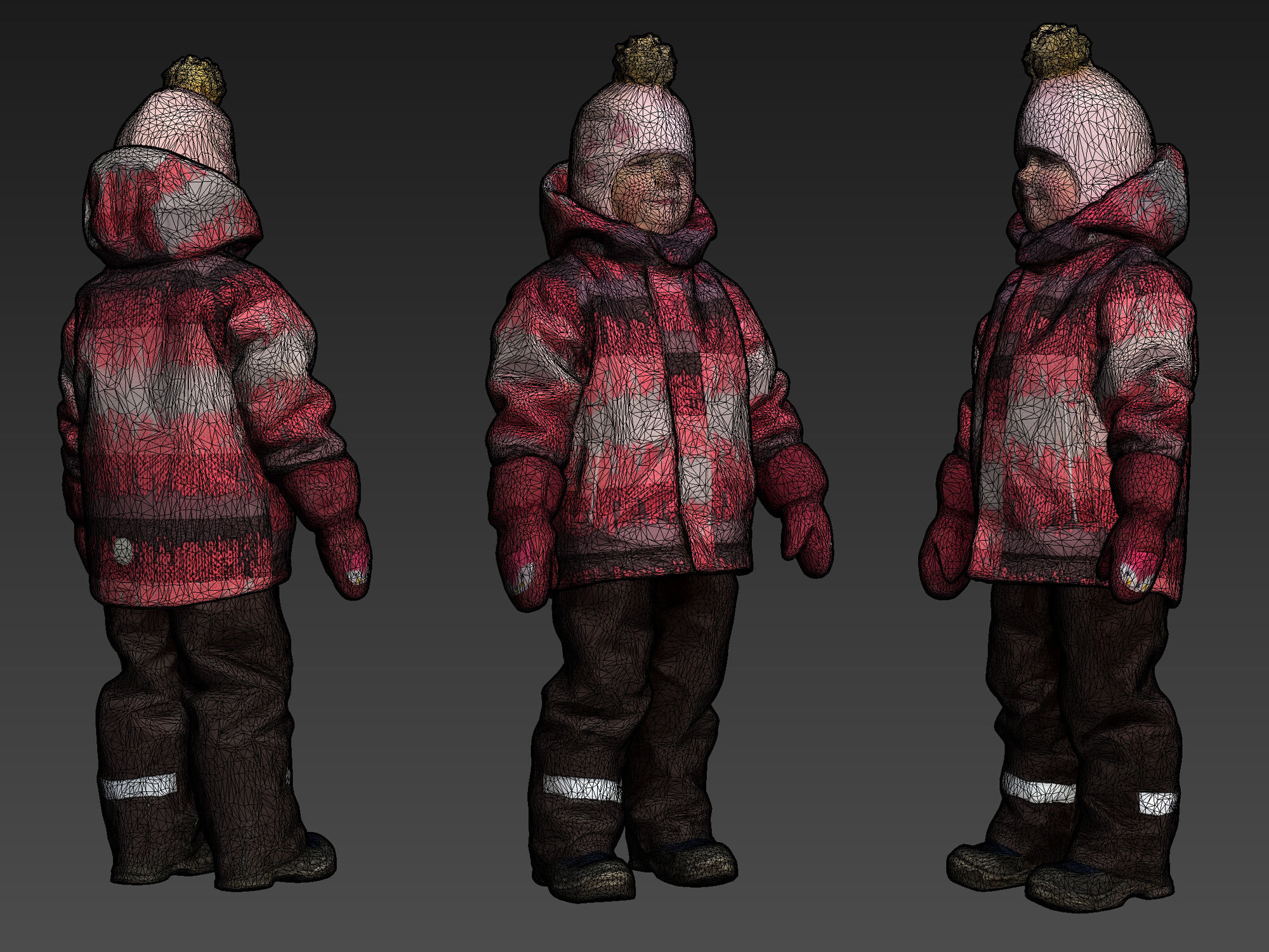 Stylized Children 3D model | CGTrader