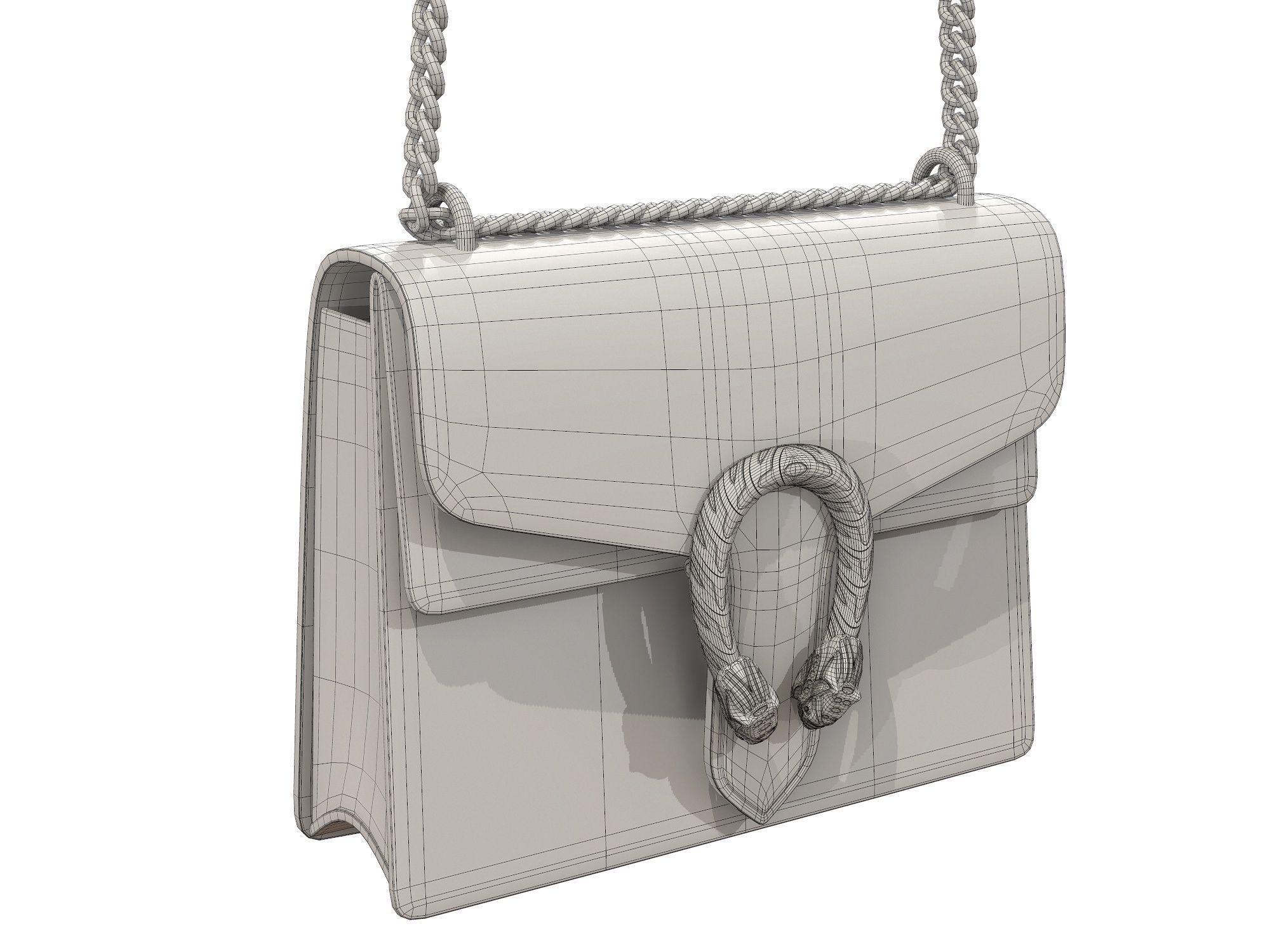 3D model Gucci Dionysus GG Bag Classic VR / AR / low-poly | CGTrader