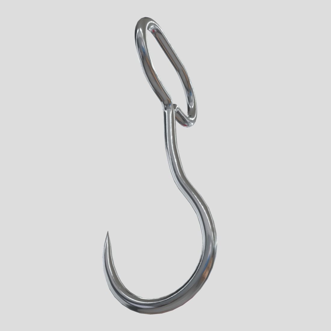 CC0 - Meat Hook 5 free VR / AR / low-poly 3D model | CGTrader