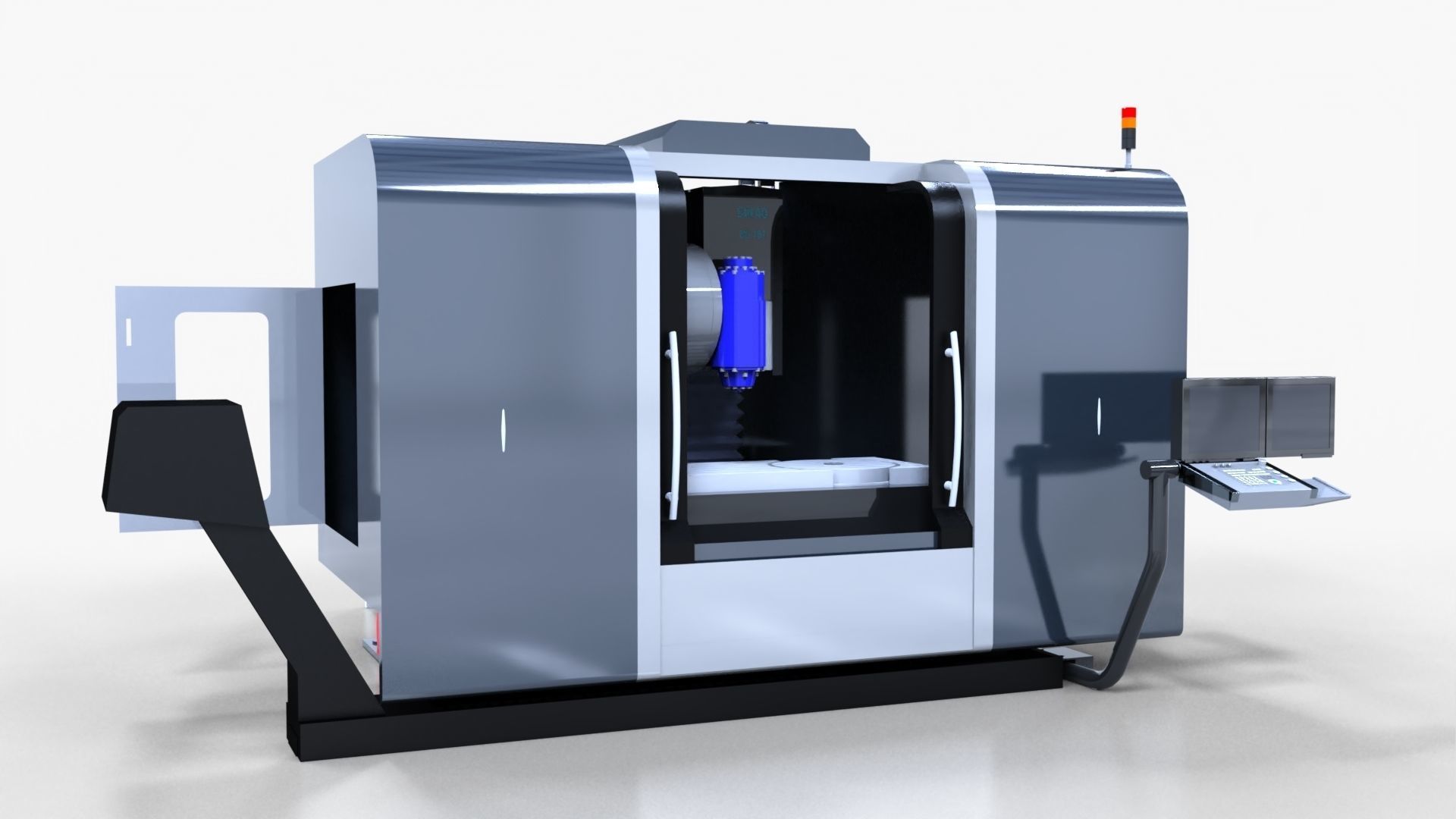 Vertical Turning Machine VMX60SRT 3D model | CGTrader