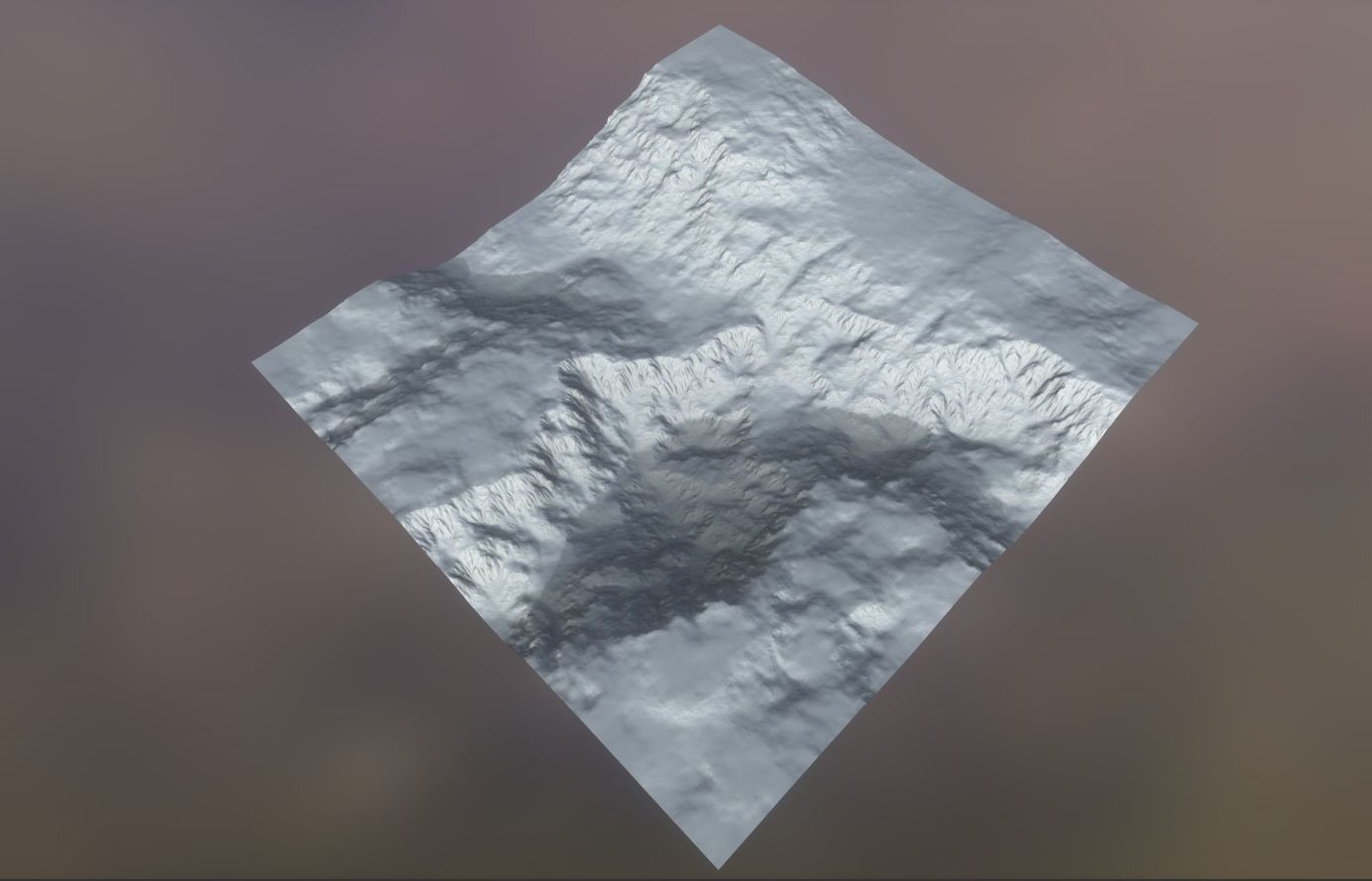 3D model Desert Biome 1 VR / AR / low-poly | CGTrader