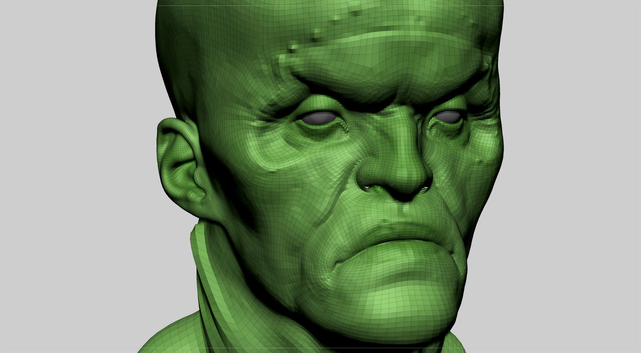 Creature Head v11 3D model | CGTrader