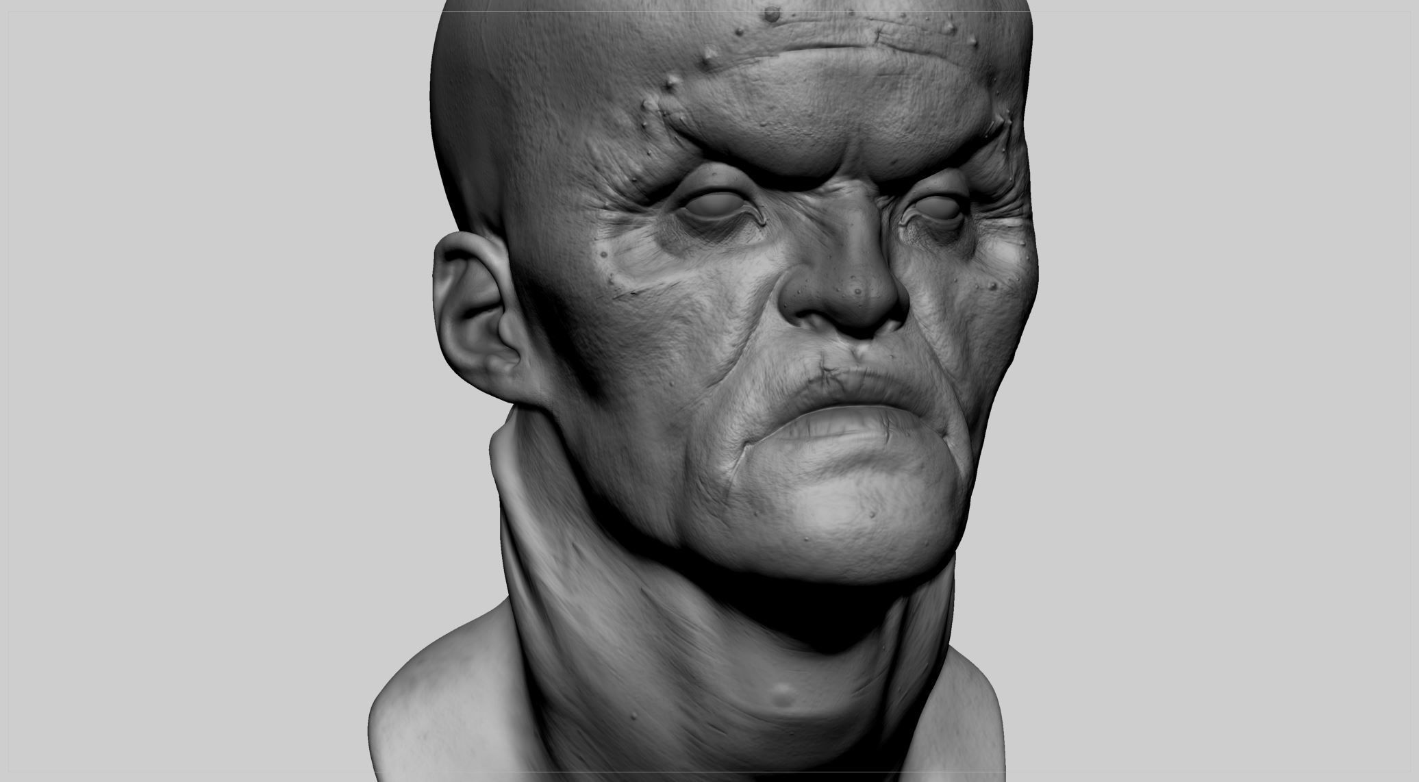 Creature Head v11 3D model | CGTrader