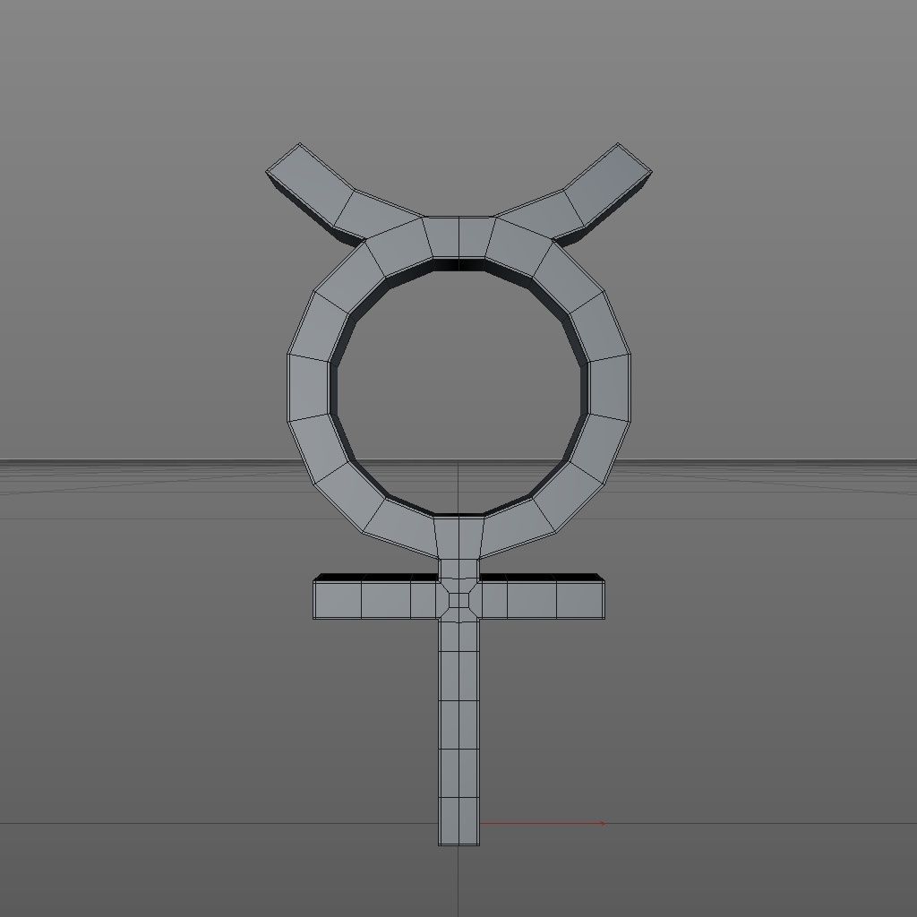 Alchemy Symbol 3D model | CGTrader