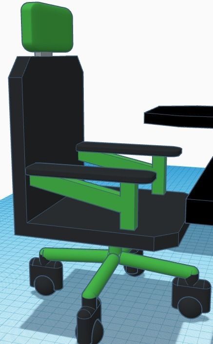 Gaming Setup 3D model 3D printable | CGTrader