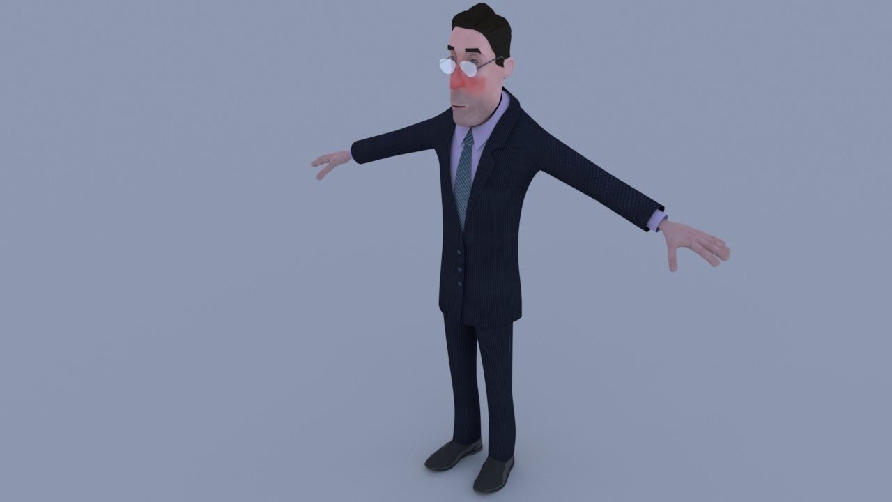 bob- rigged character- with texture free 3D model rigged | CGTrader