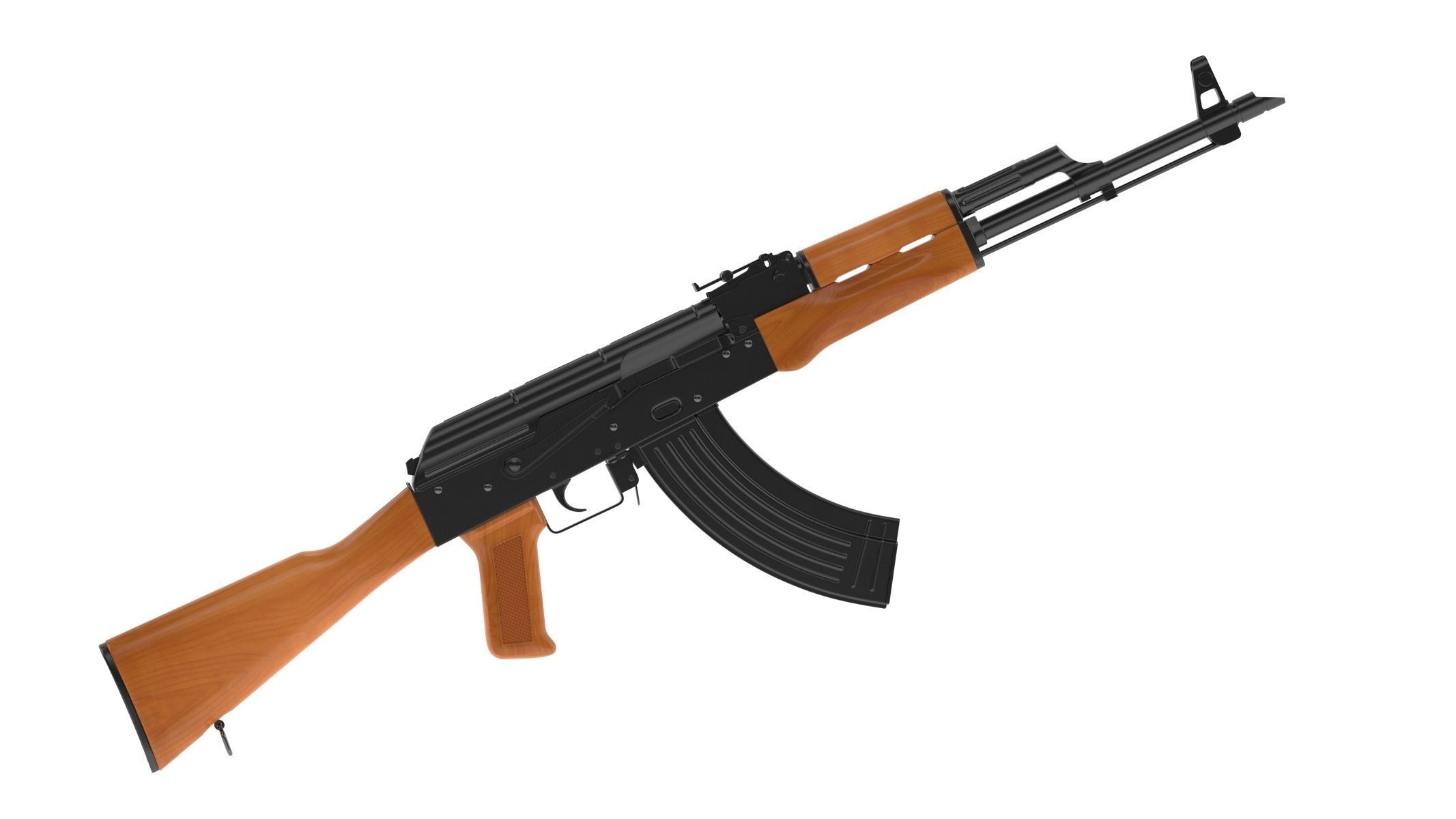 AKM Assault Rifle 3D model | CGTrader