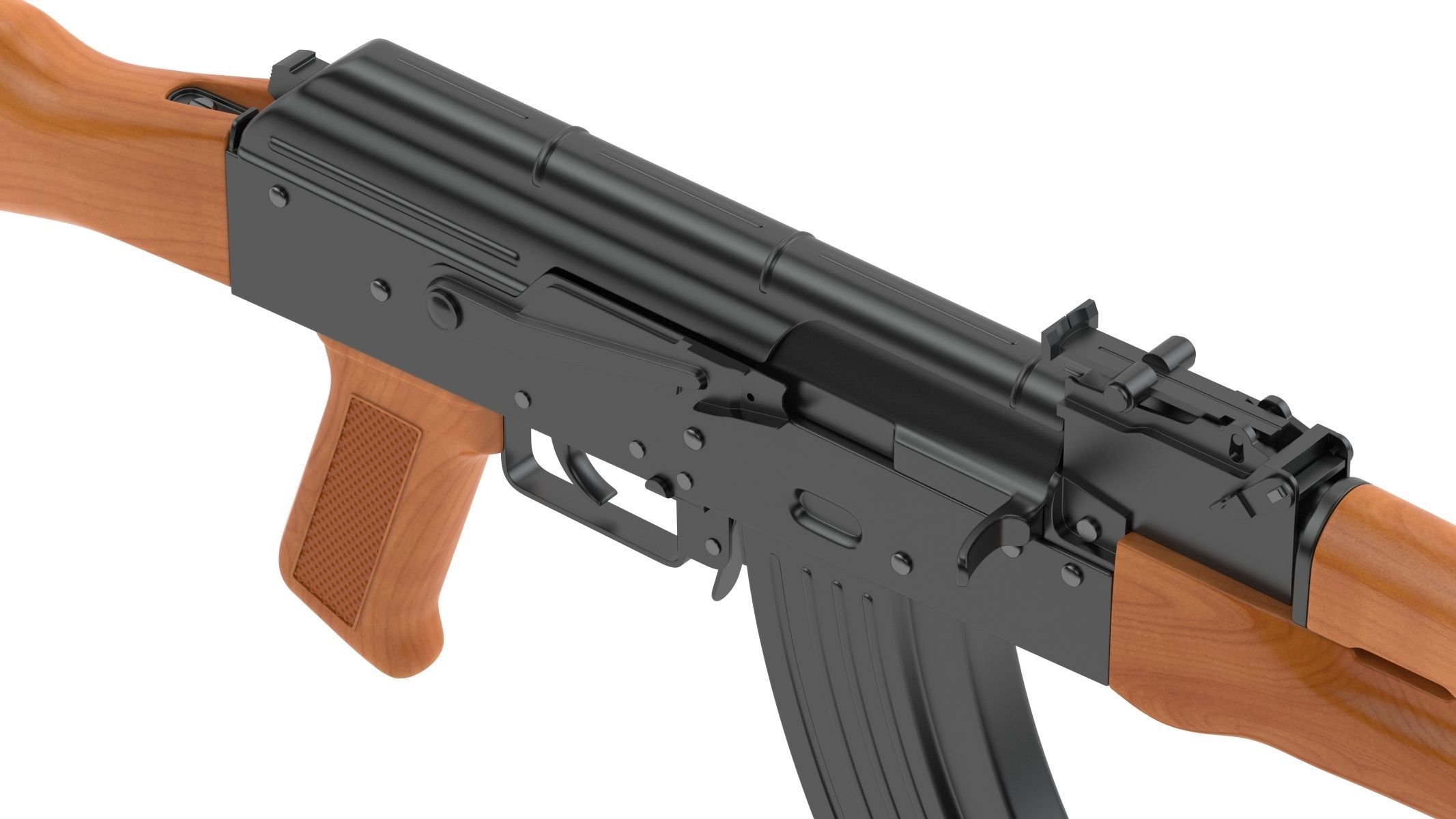 AKM Assault Rifle 3D model | CGTrader