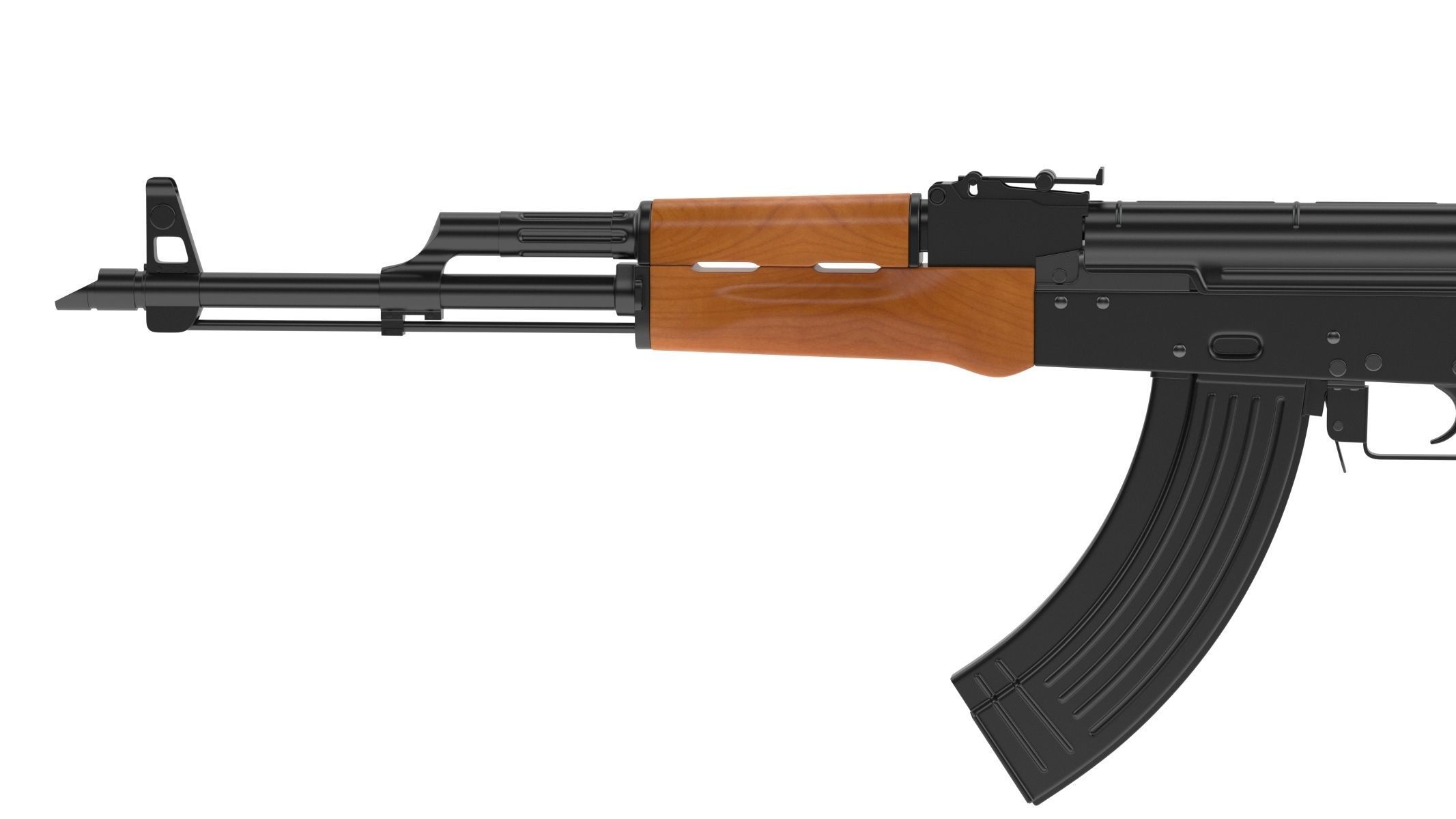 AKM Assault Rifle 3D model | CGTrader