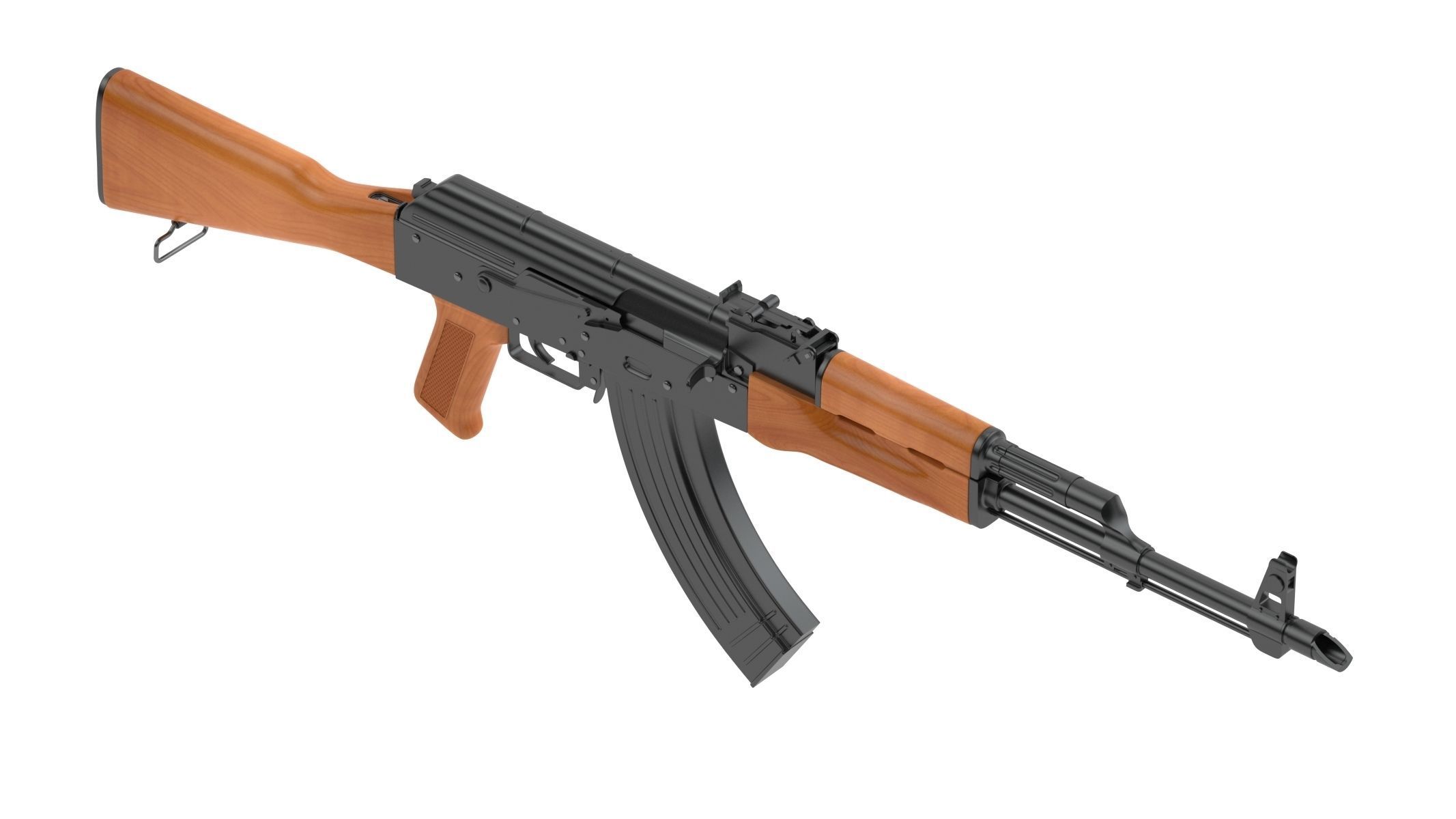 AKM Assault Rifle 3D model | CGTrader
