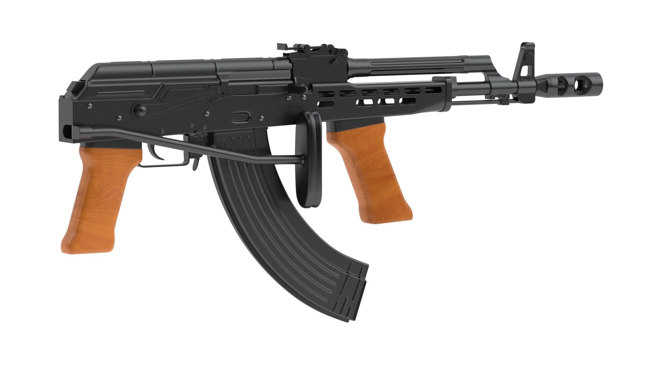 AMD-65 Assault Rifle 3D model | CGTrader