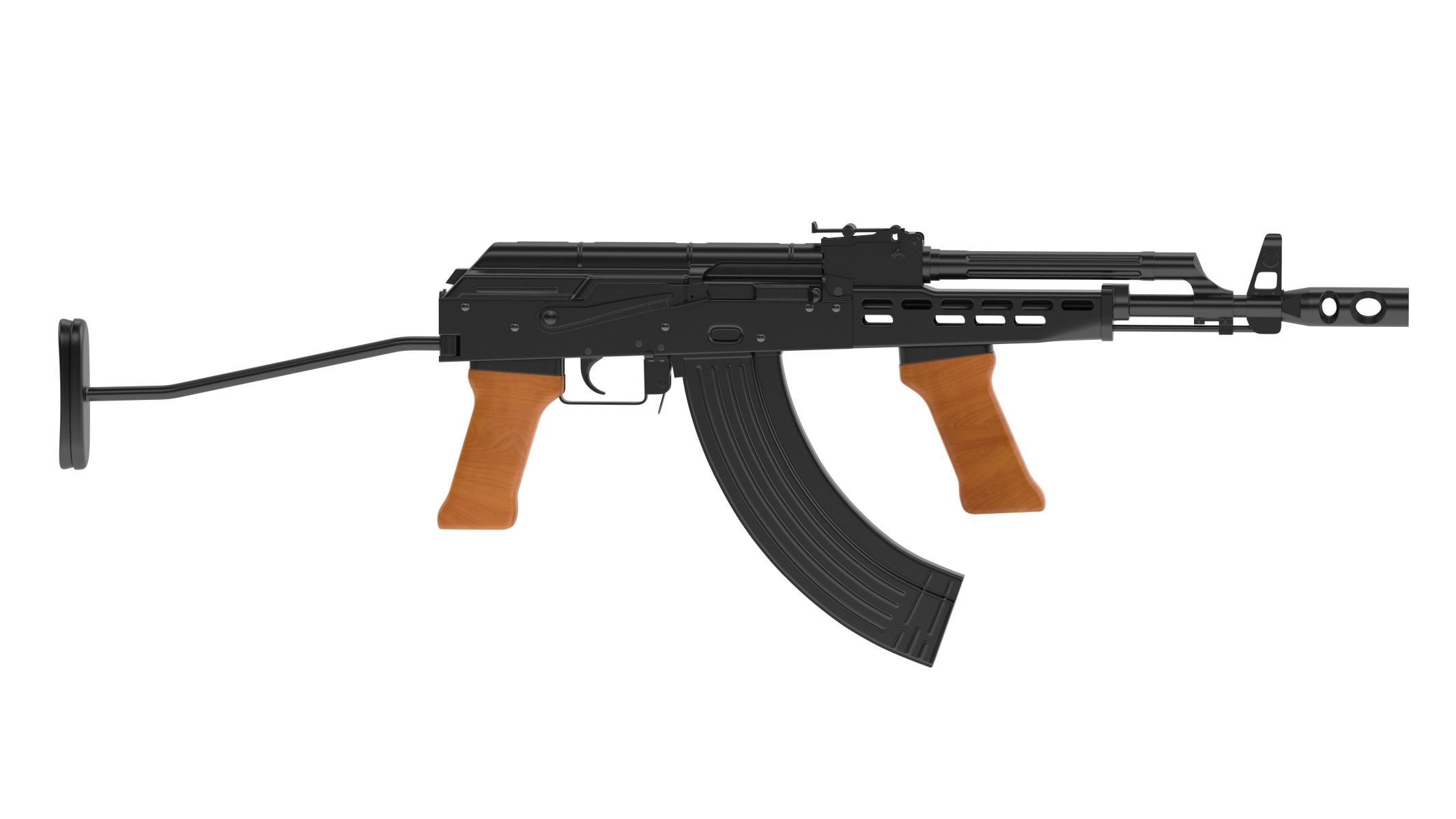 AMD-65 Assault Rifle 3D model | CGTrader