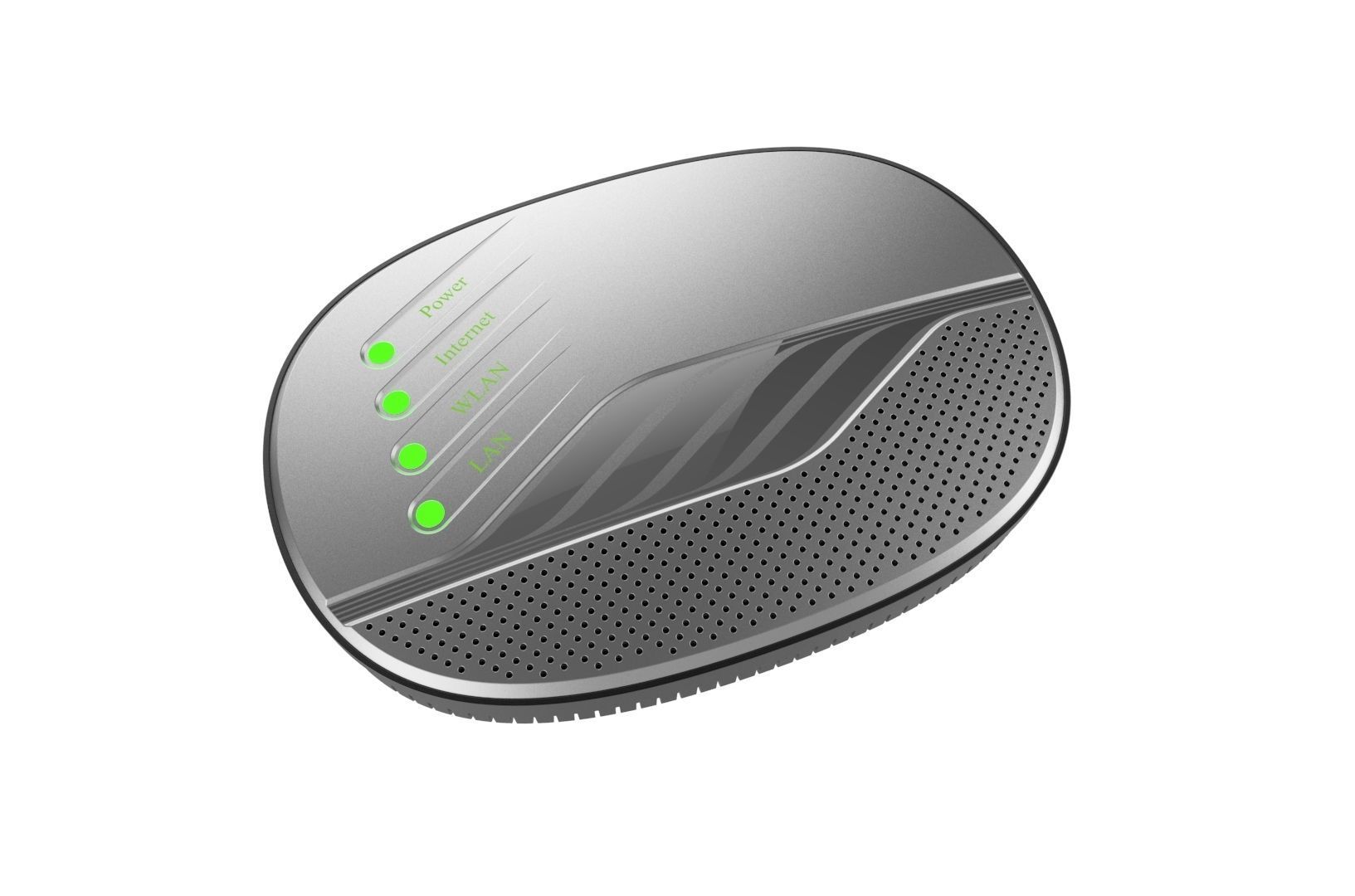 Modem router concept 3D model 3D printable | CGTrader