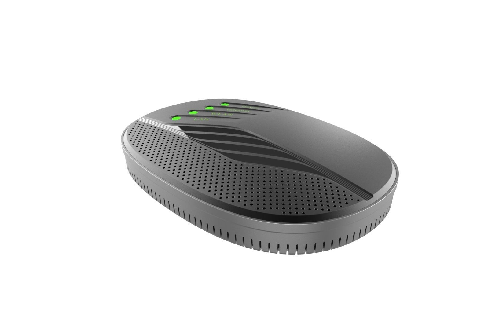 Modem router concept 3D model 3D printable | CGTrader