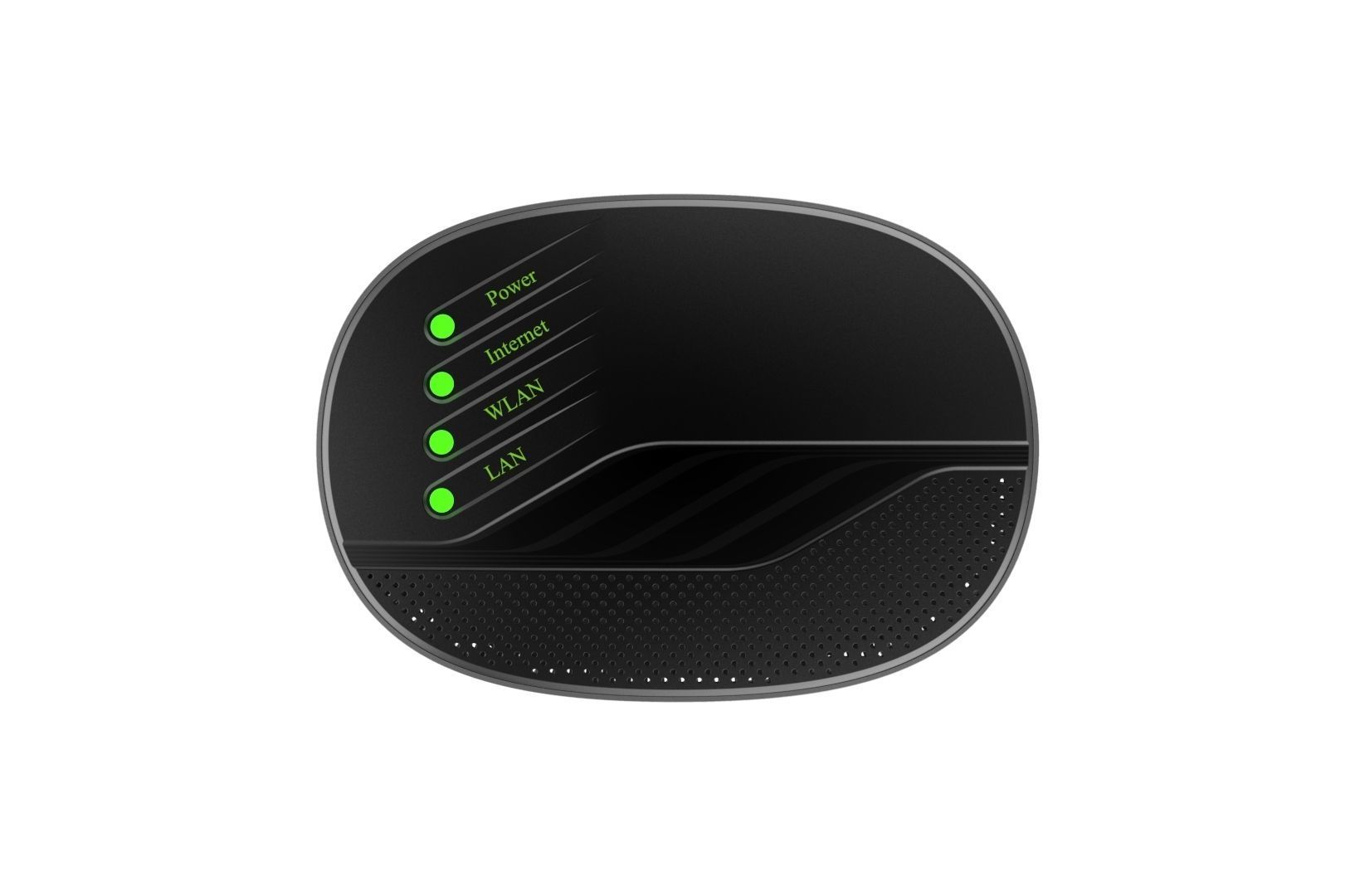 Modem router concept 3D model 3D printable | CGTrader