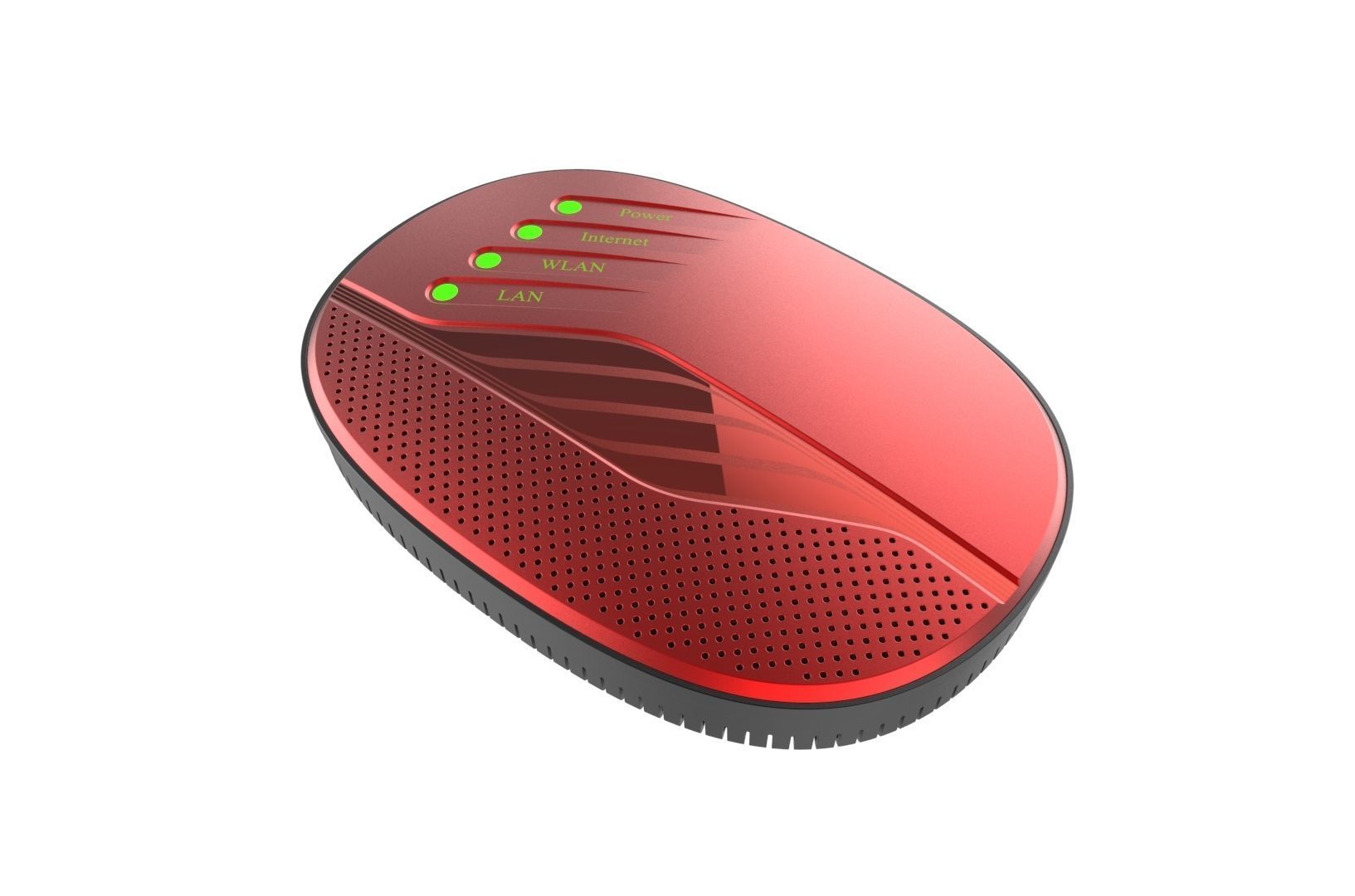 Modem router concept 3D model 3D printable | CGTrader