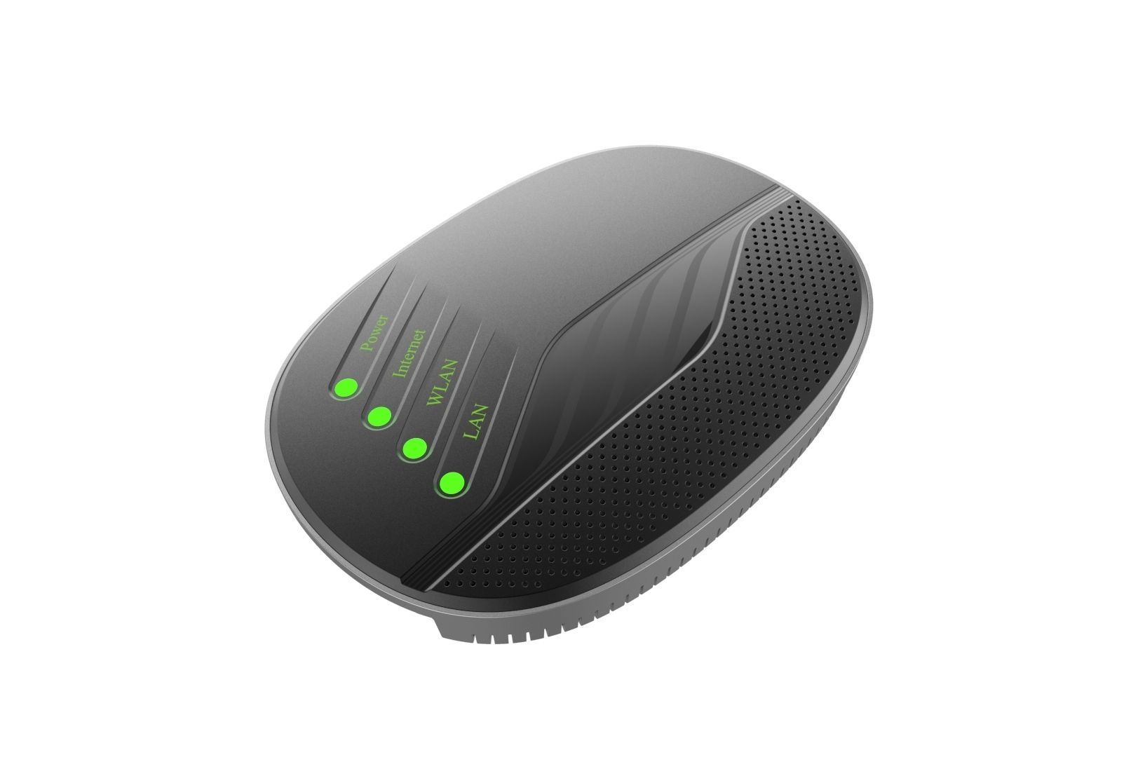 Modem router concept 3D model 3D printable | CGTrader