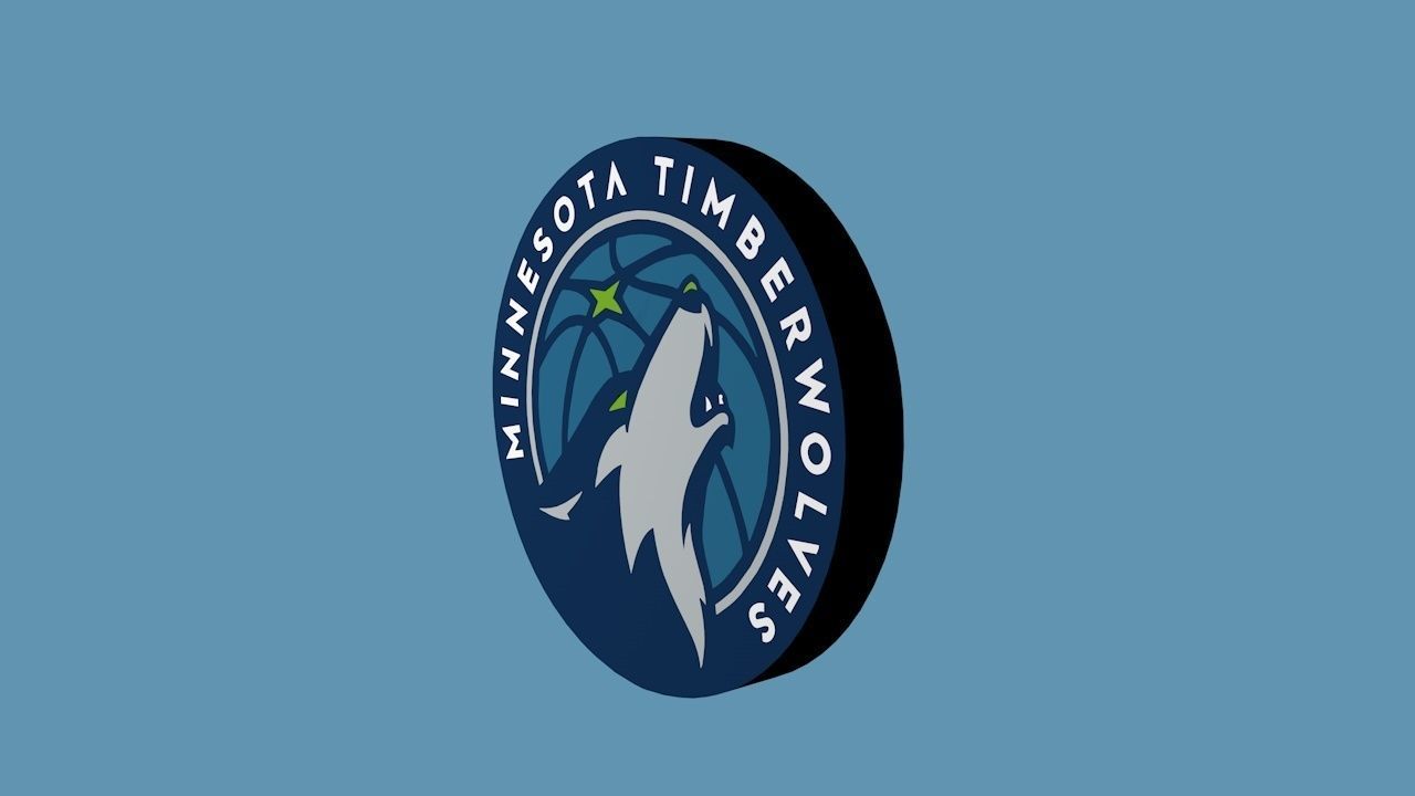 Minnesota Timberwolves Team Logo 3D model | CGTrader