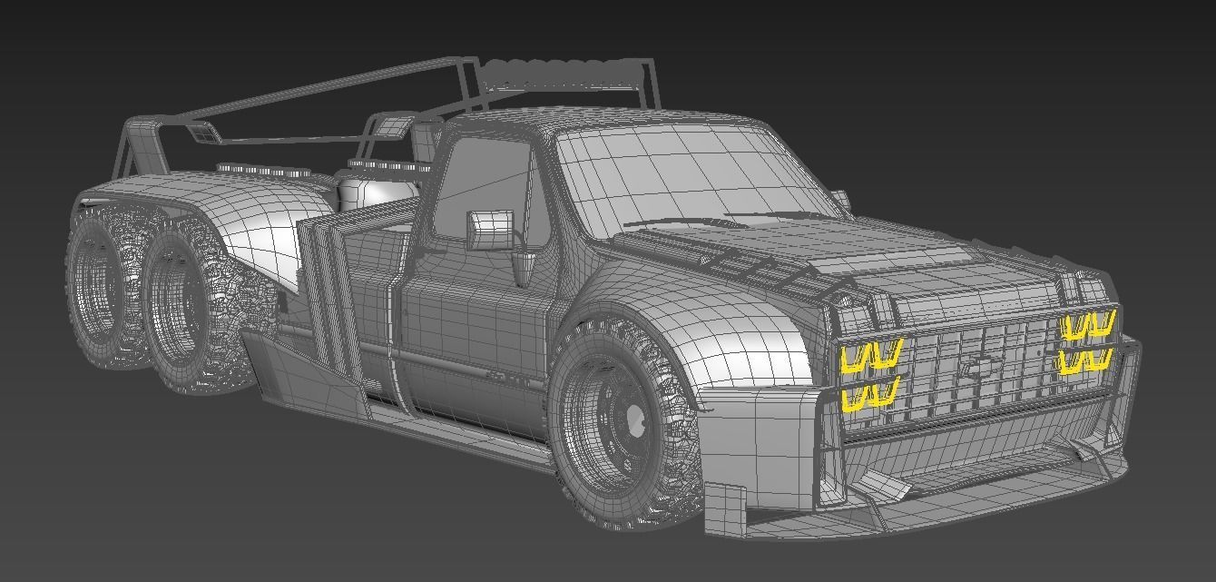 Chevrolet chevy 3D model | CGTrader