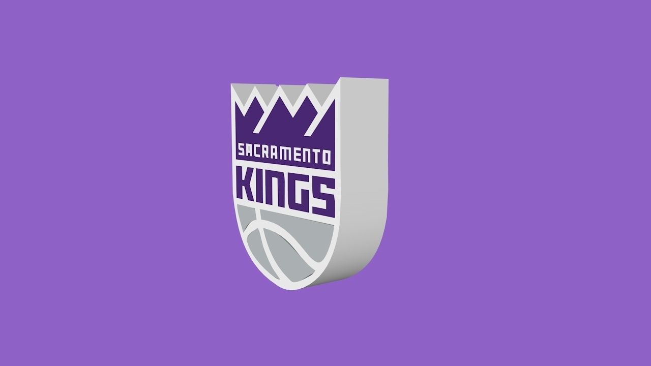 Sacramento Kings Team Logo 3D model | CGTrader
