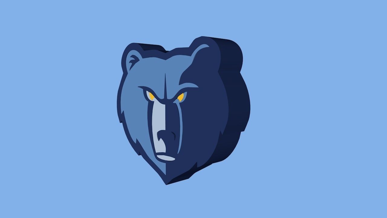 Memphis Grizzlies Team Logo 3D model | CGTrader