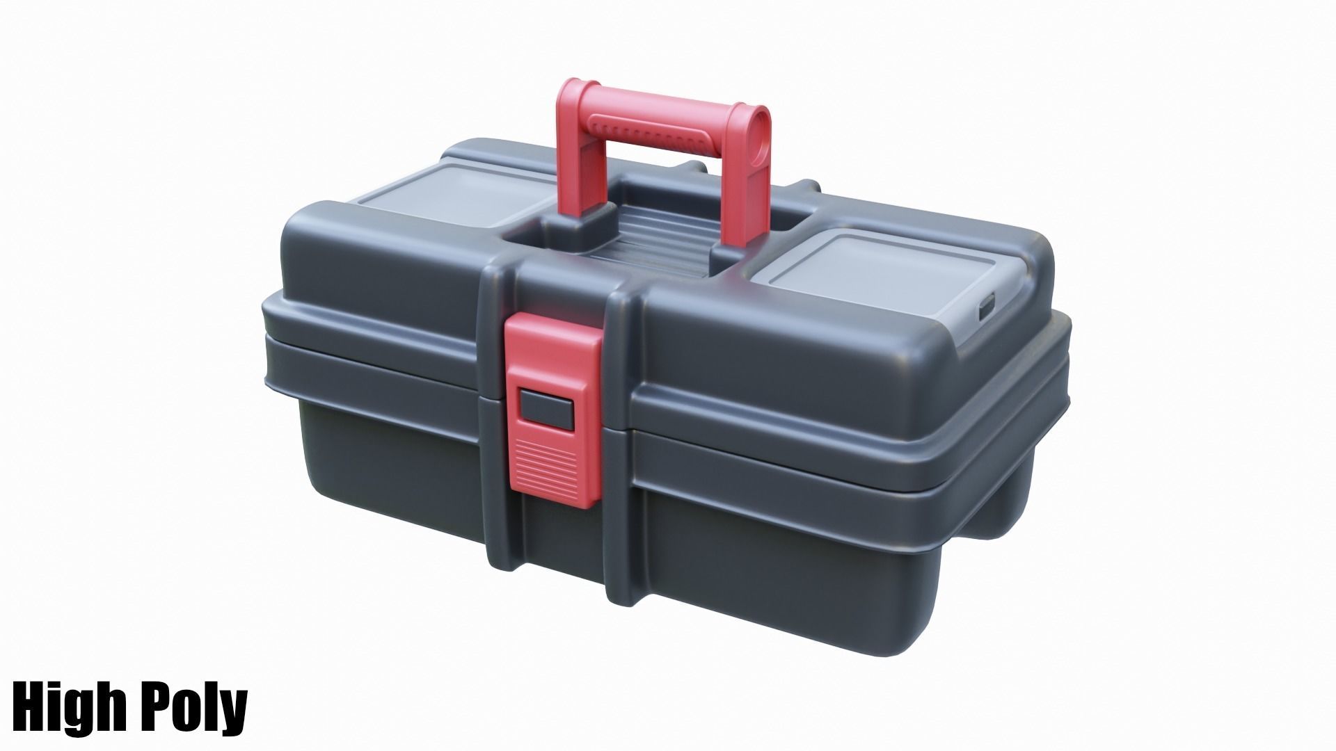 3D model Tool box VR / AR / low-poly | CGTrader