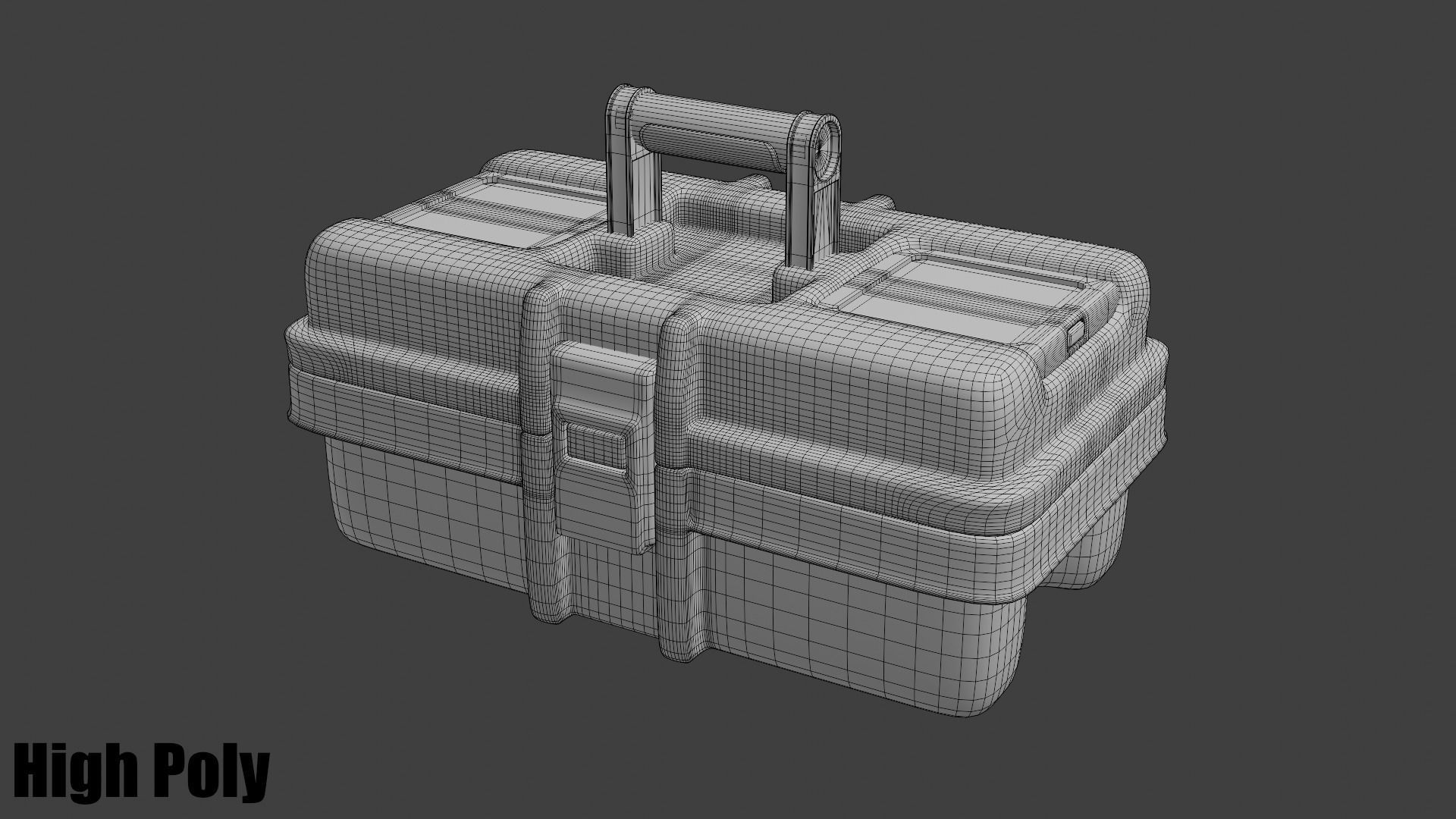 3D model Tool box VR / AR / low-poly | CGTrader
