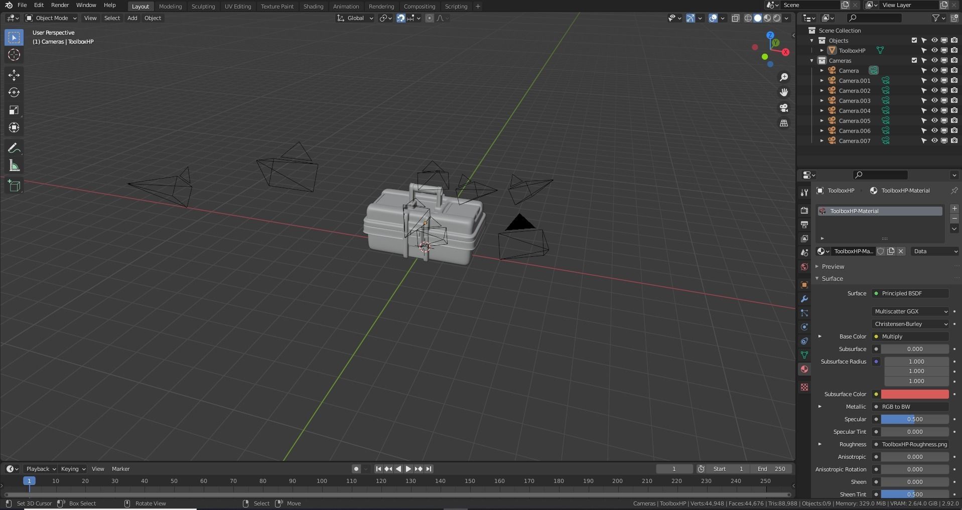 3D model Tool box VR / AR / low-poly | CGTrader