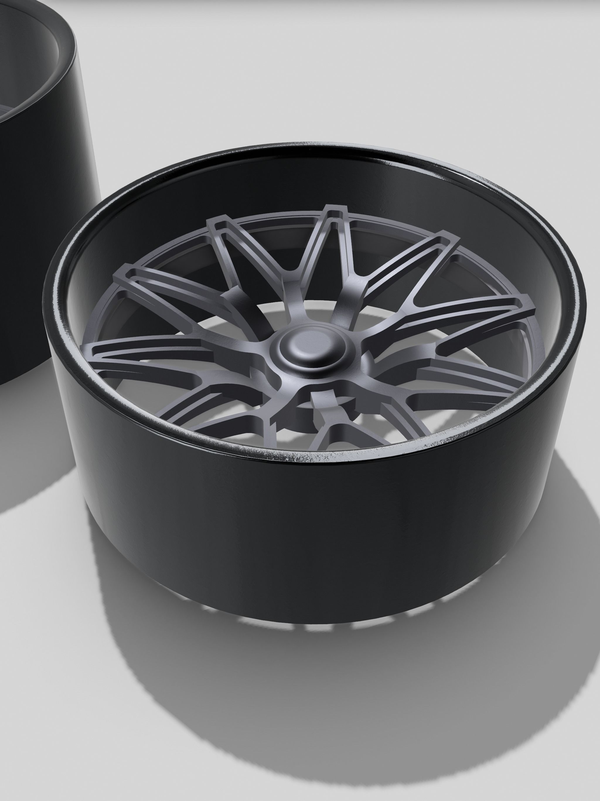 20inch Schott Clever Levers Wheels 3 offsets w Tires 3D model 3D ...