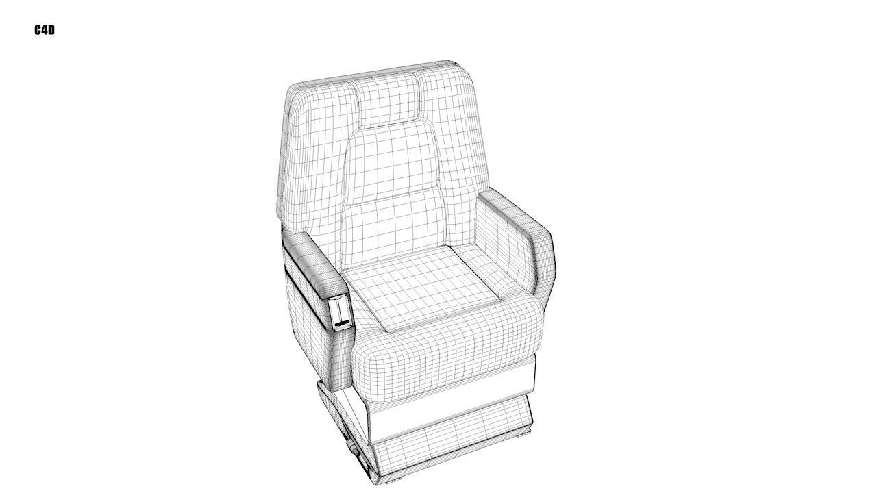 Airplane Chair free 3D model | CGTrader