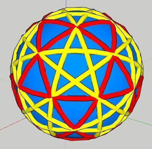 Star Ball 3D model | CGTrader