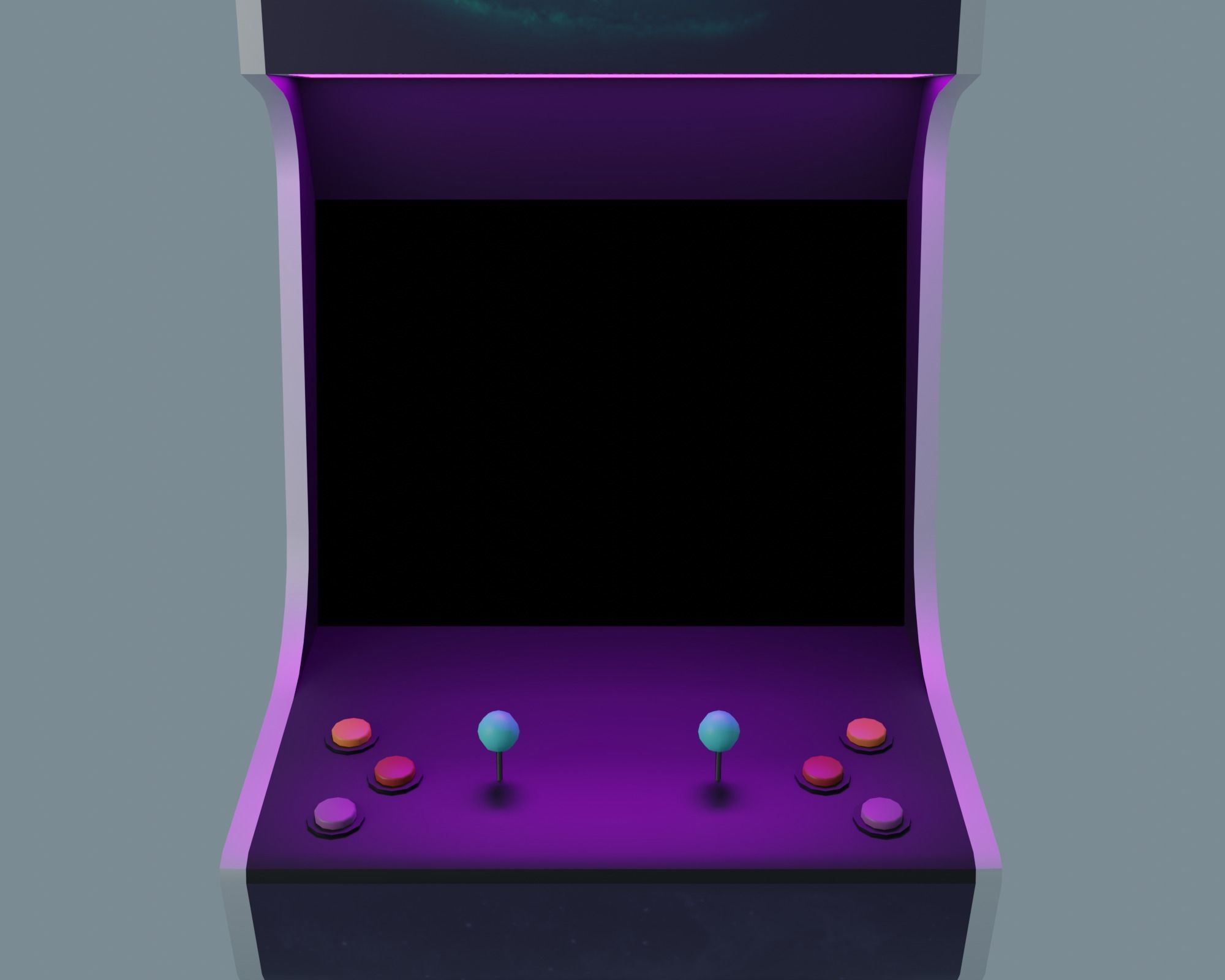 3D model Arcade room VR / AR / low-poly | CGTrader