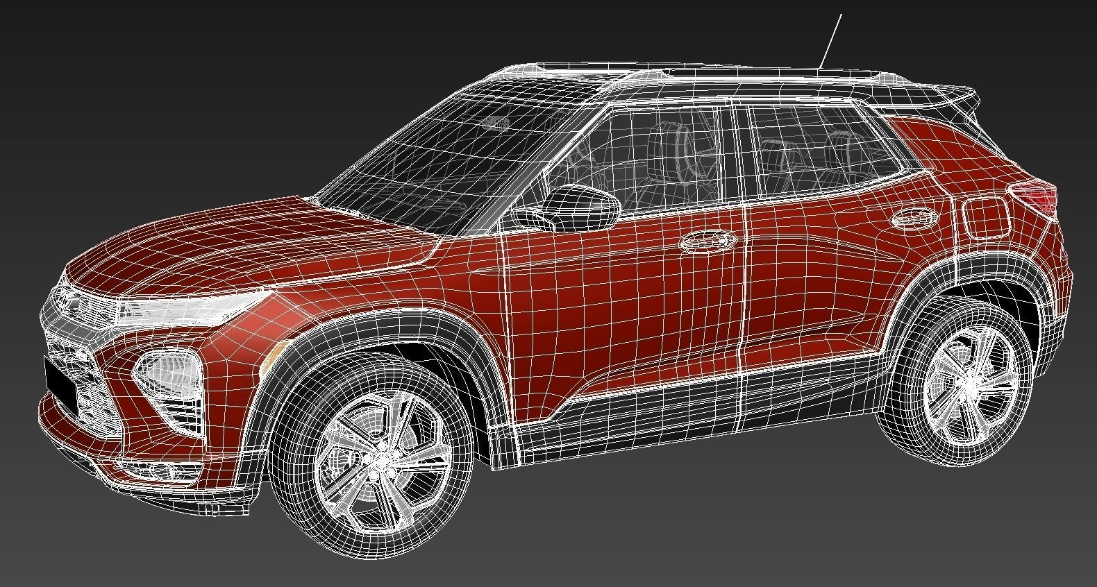Chevrolet Trailblazer 2021 3D model | CGTrader