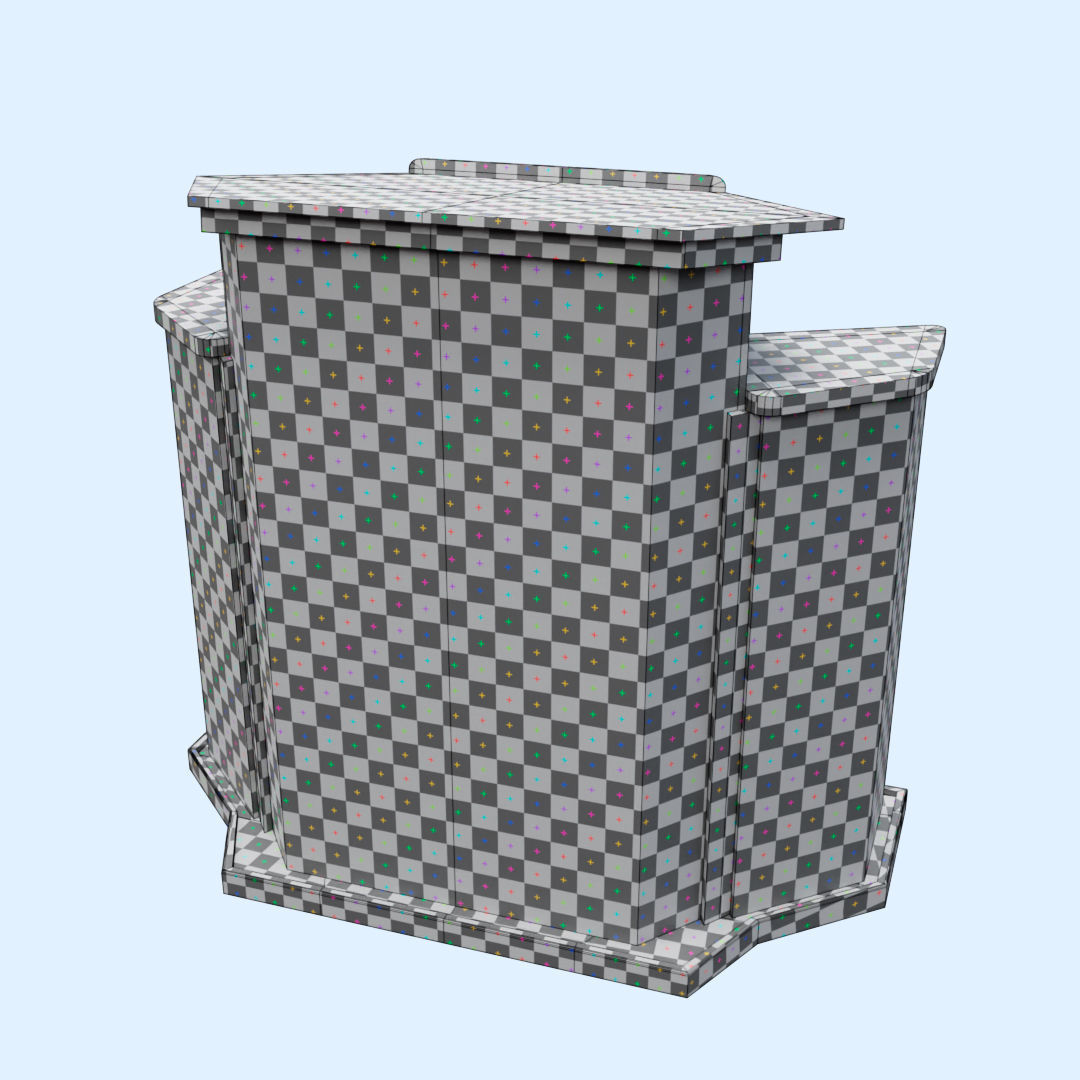 3D Model Collection New Pack Pulpit VR / AR / low-poly | CGTrader