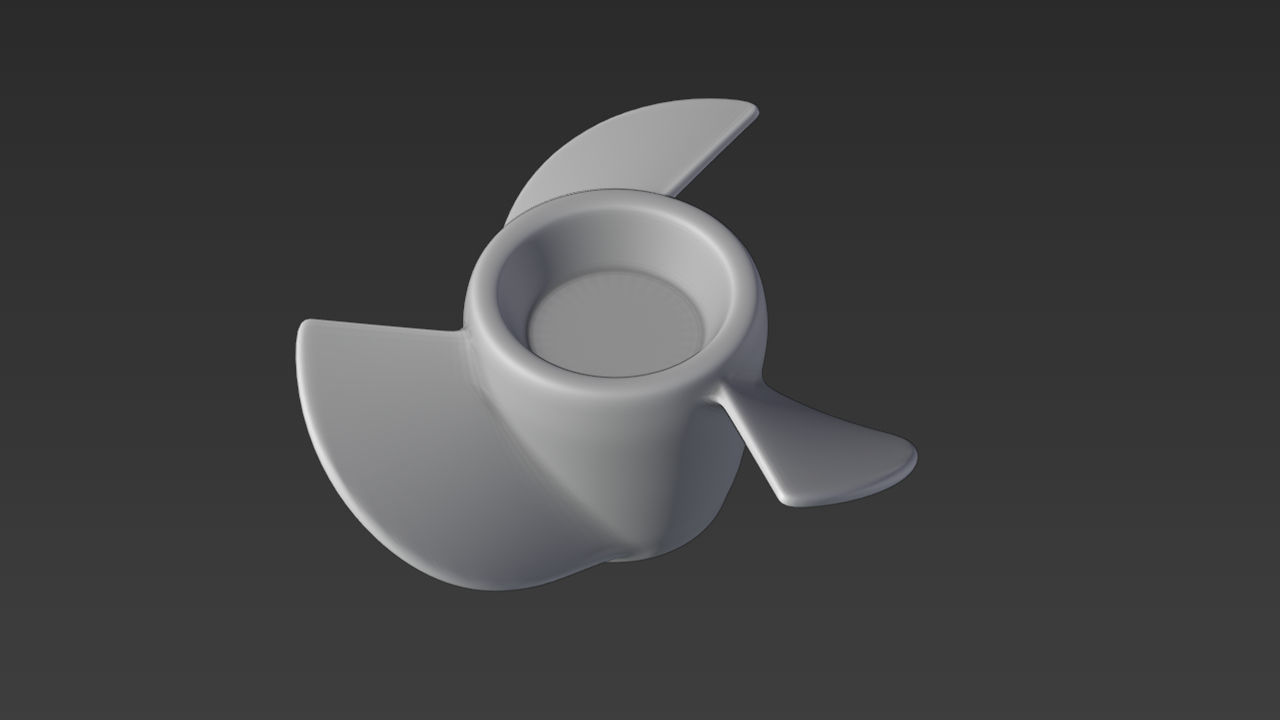 12 Boat Propeller 3D model 3D printable | CGTrader