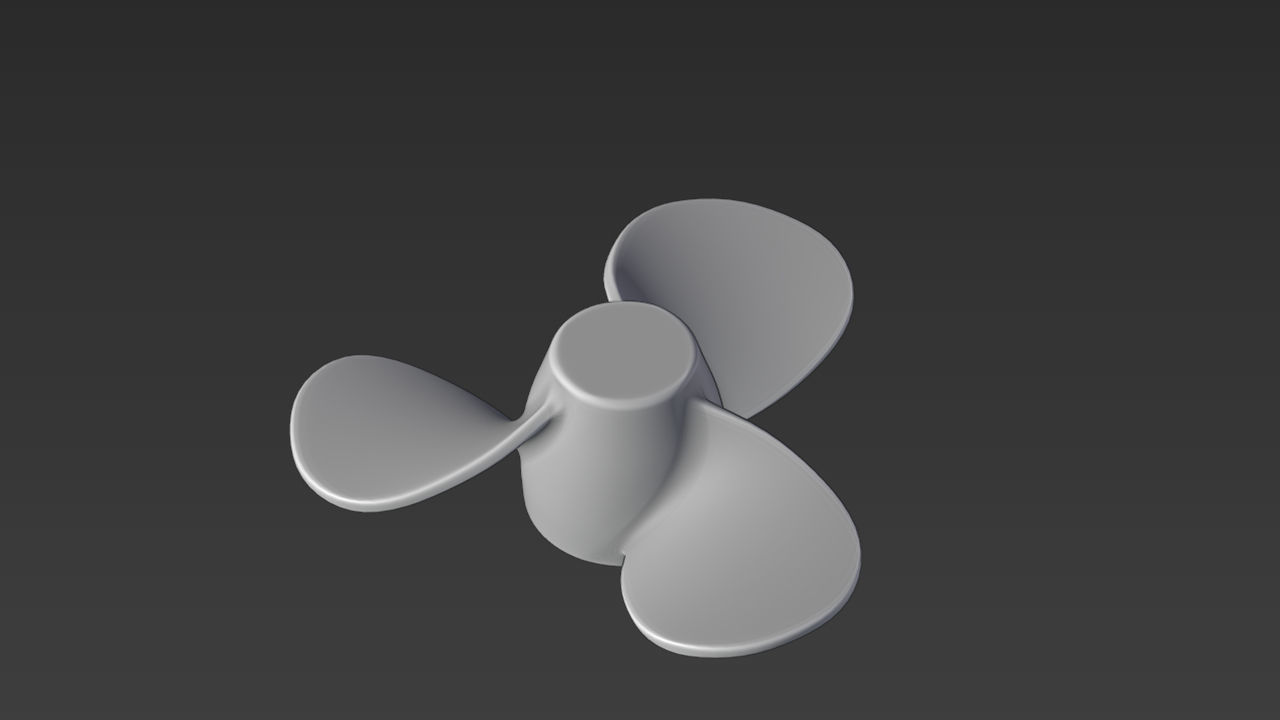 12 Boat Propeller 3D model 3D printable | CGTrader
