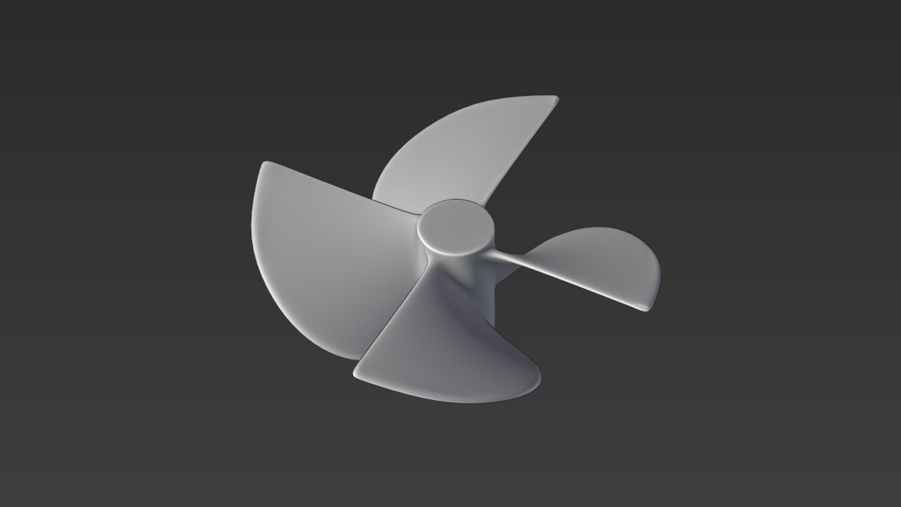 12 Boat Propeller 3D model 3D printable | CGTrader