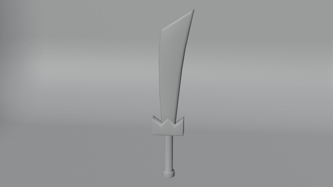 3D model Stones sword VR / AR / low-poly | CGTrader
