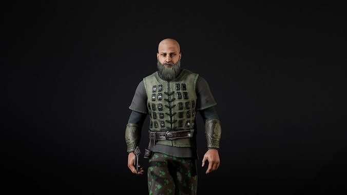 3D model Viking Vardi VR / AR / low-poly | CGTrader