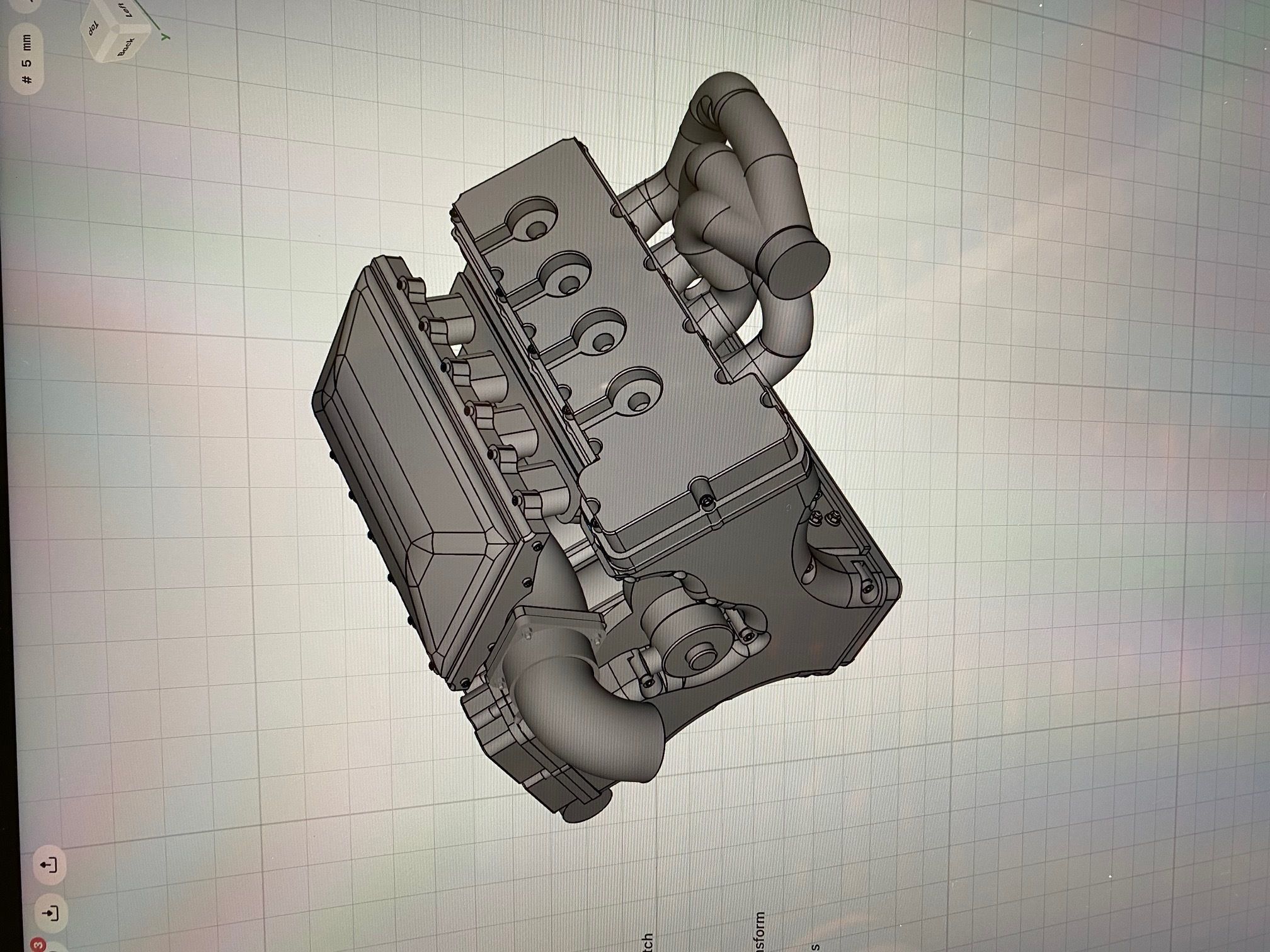 MMR Billet Coyote X Engine 5 Configs 3D model 3D printable | CGTrader