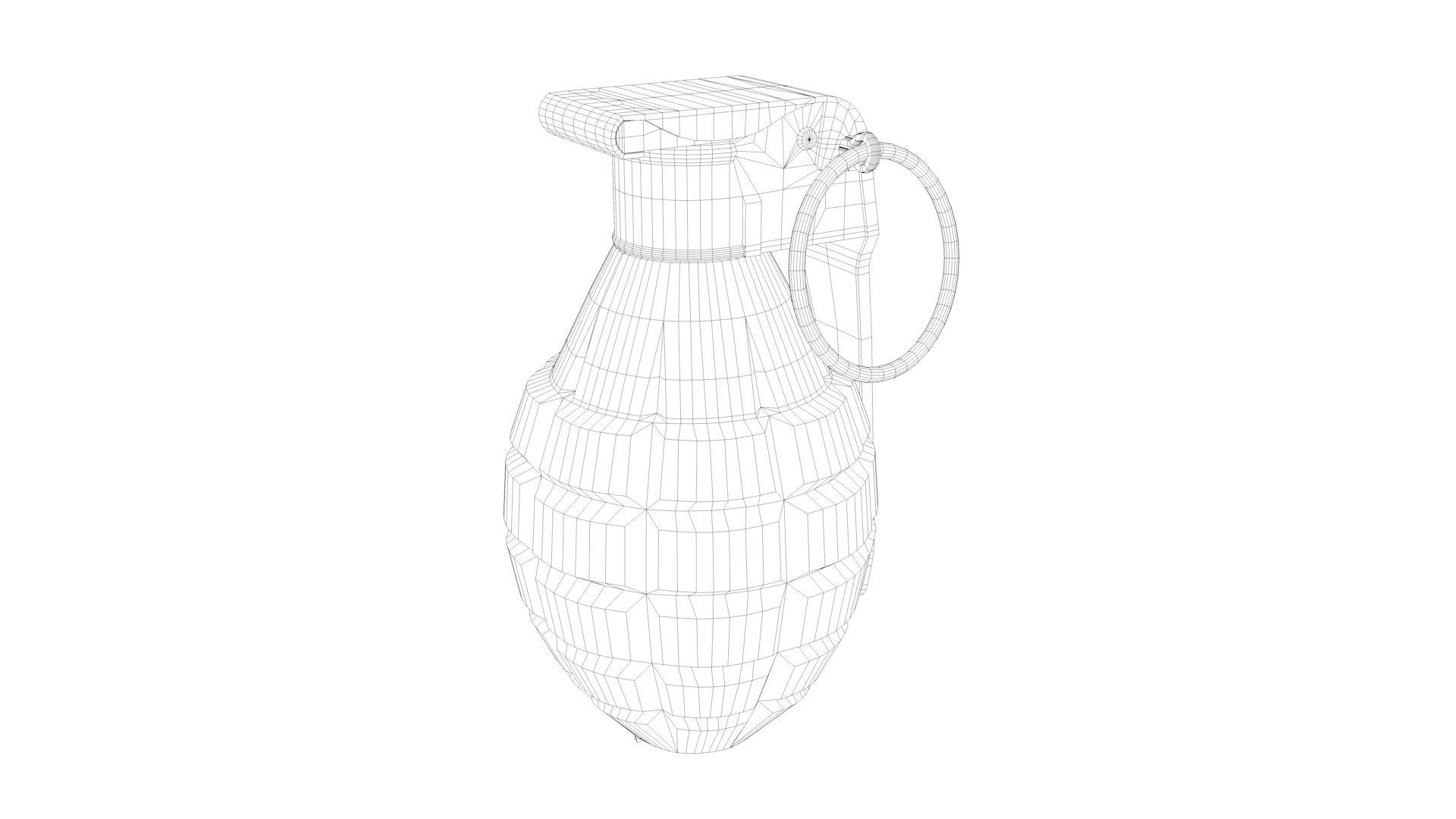 Grenade for Print 3D model 3D printable | CGTrader