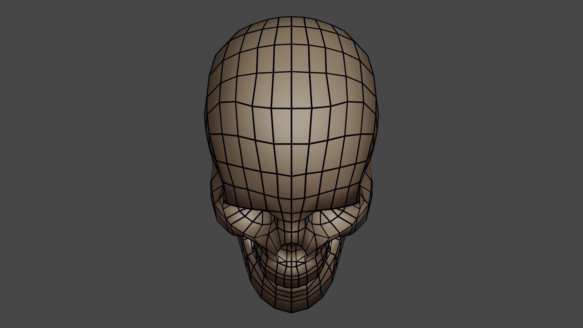 3D model Skull Low Poly -Blender VR / AR / low-poly | CGTrader