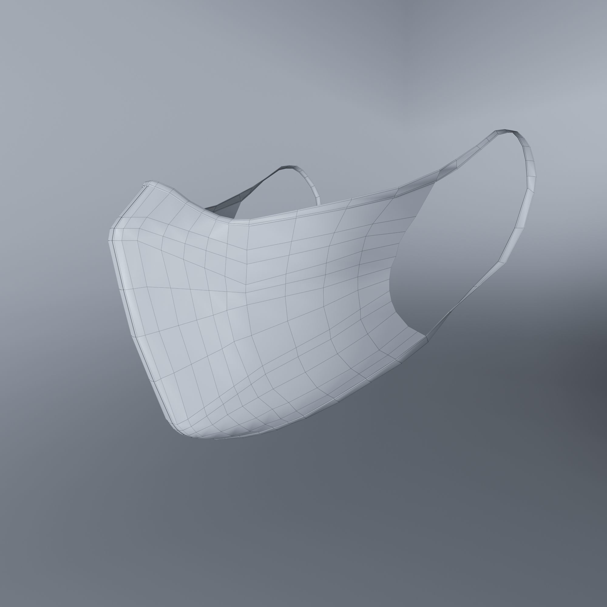 3D model Protective face mask game model kit VR / AR / low-poly | CGTrader