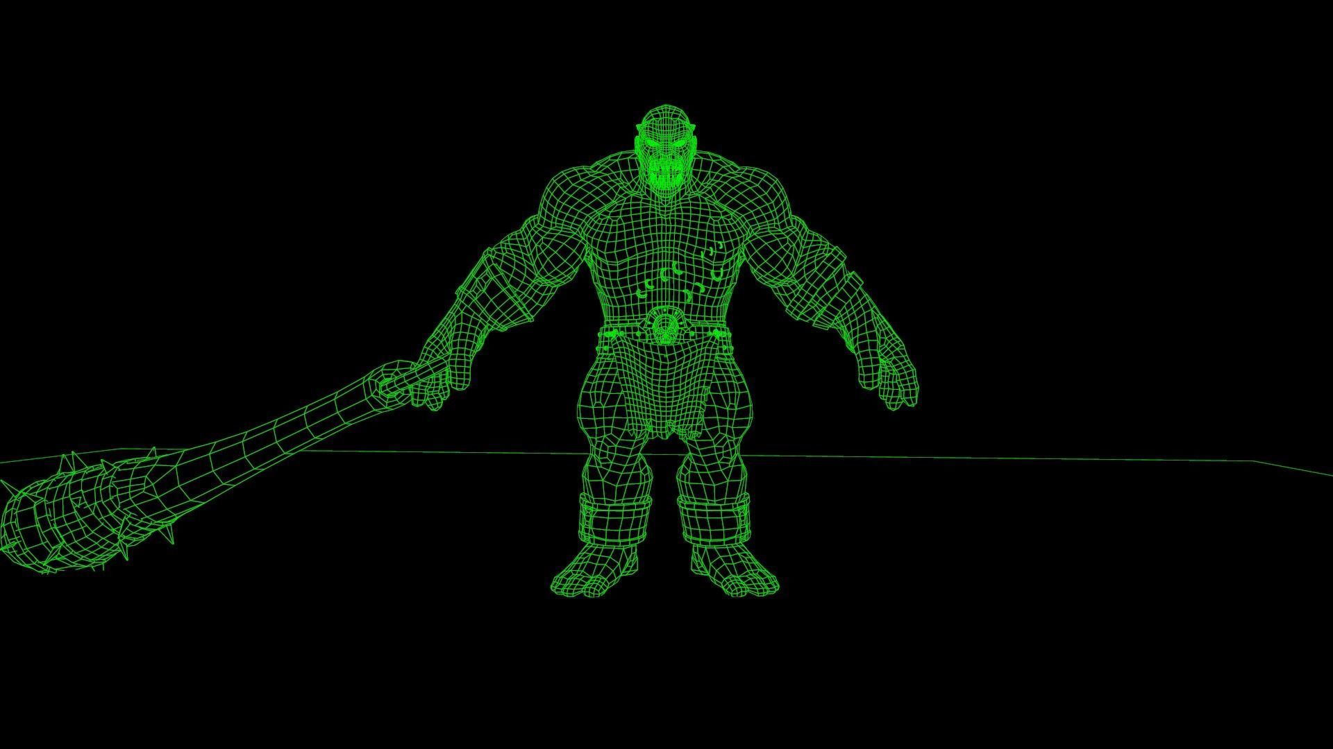 3D model Evil Giant VR / AR / low-poly rigged animated | CGTrader