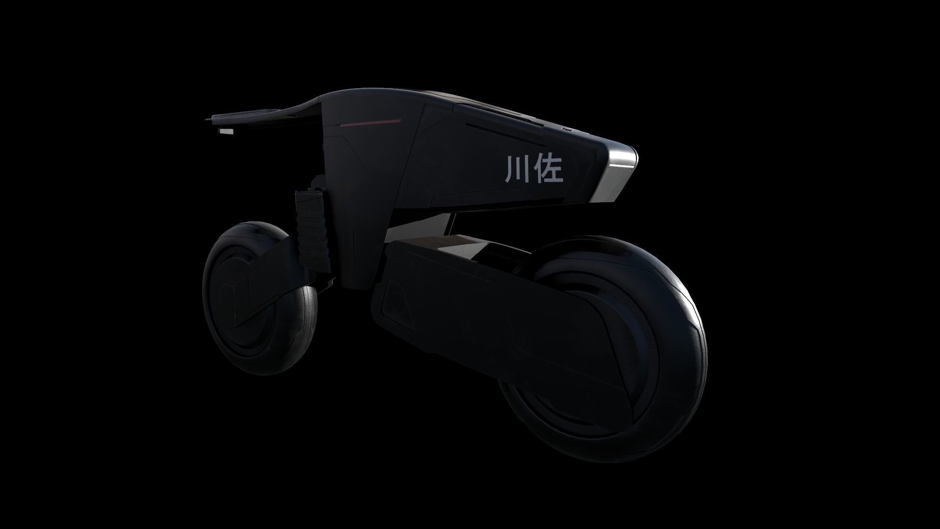 Cyberpunk Motorcycle Concept Design 3D model | CGTrader