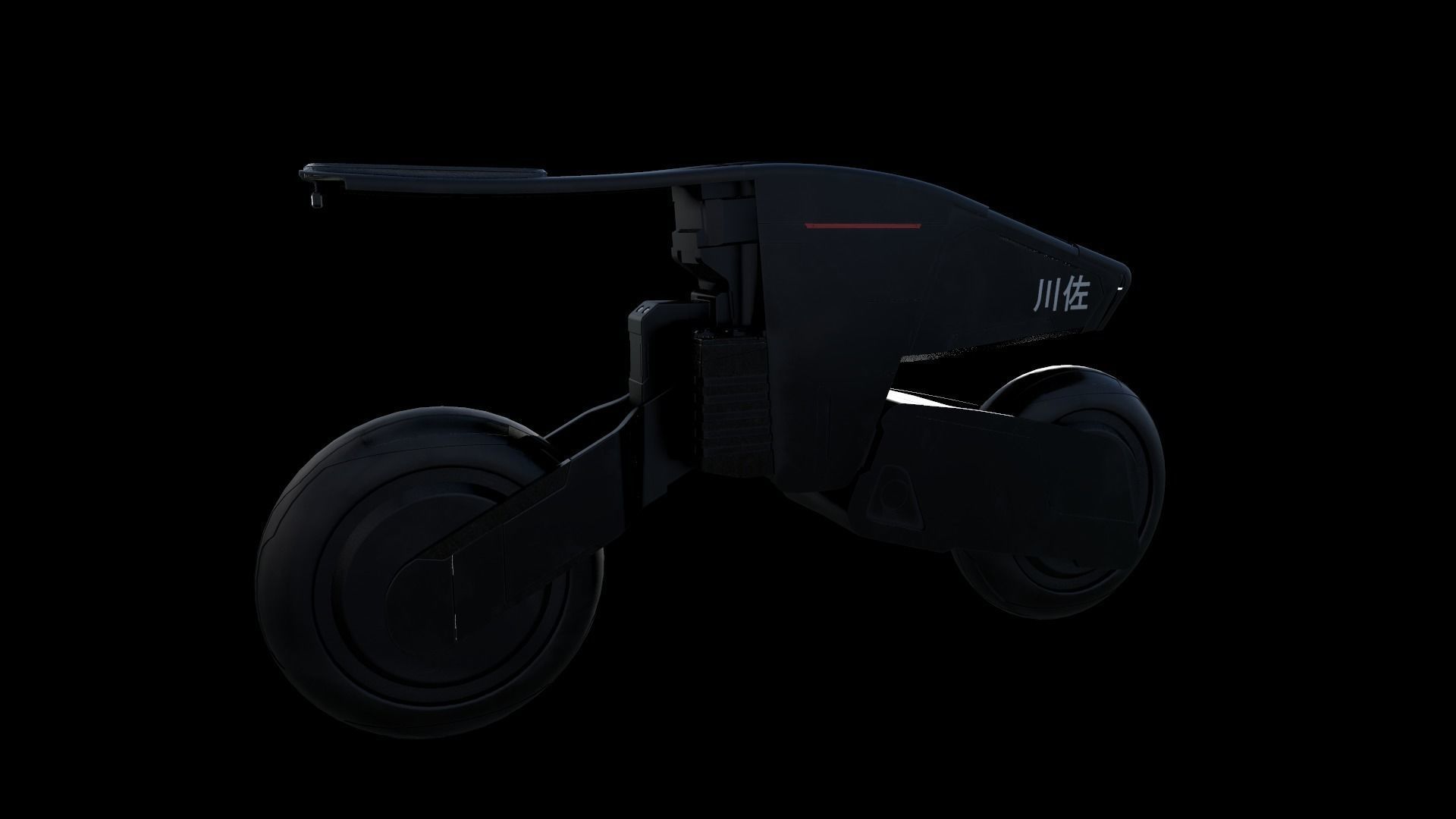 Cyberpunk Motorcycle Concept Design 3D model | CGTrader